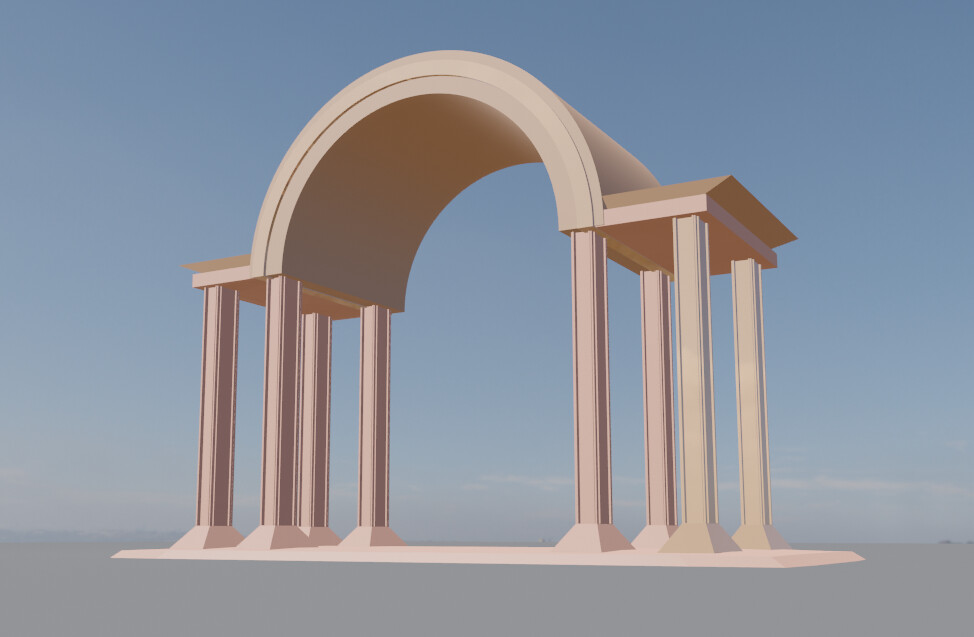 Cem Renklicicek - 3D Architecture (Roman era)