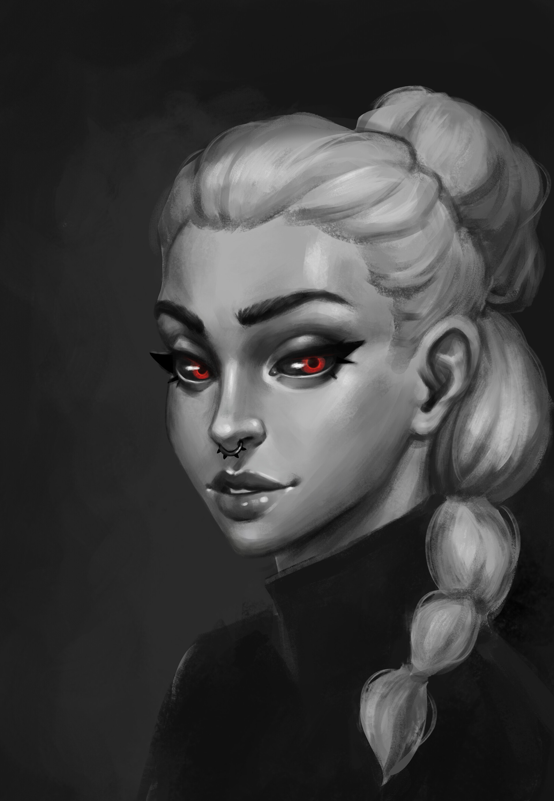 ArtStation - Red eyes