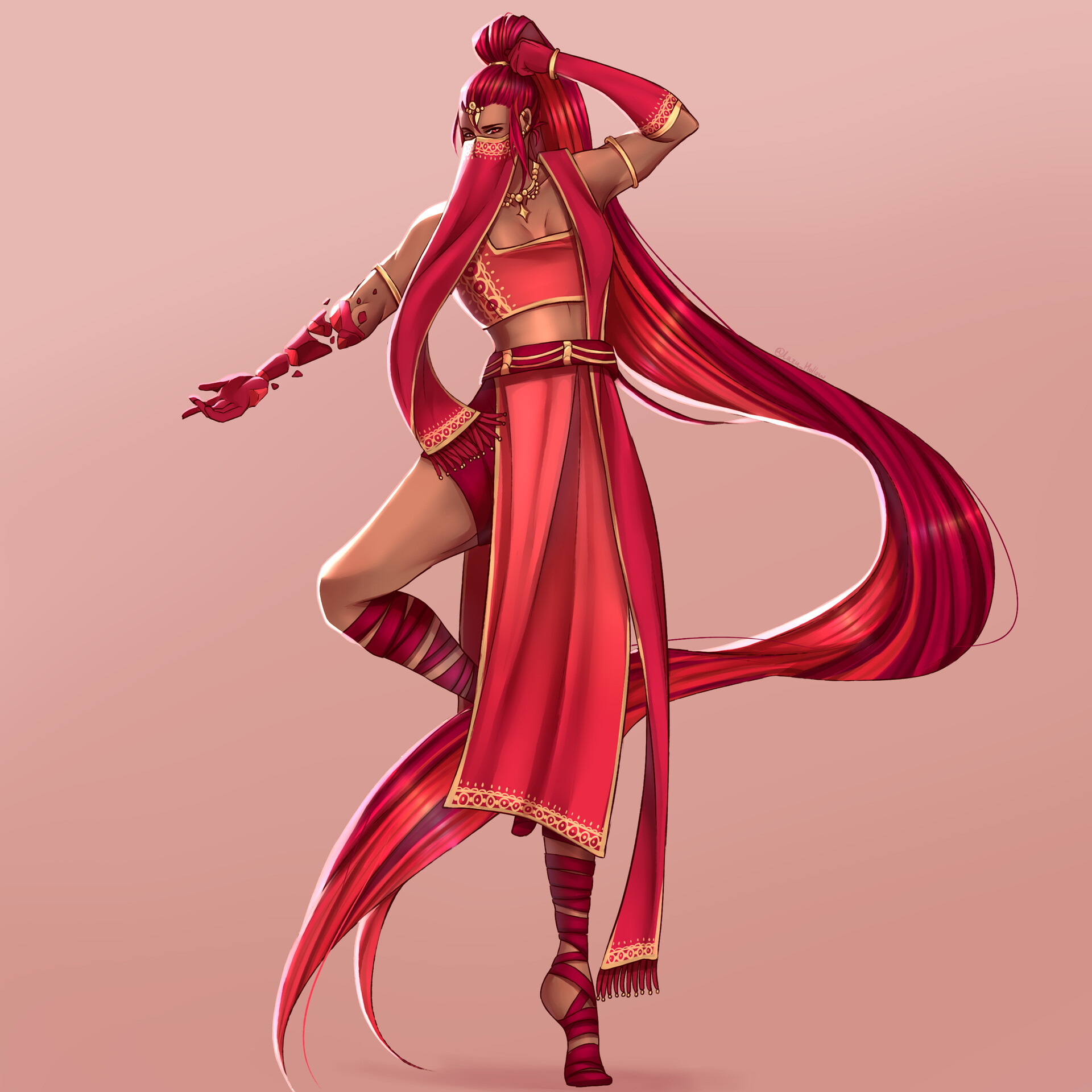 ArtStation - Red Character Design