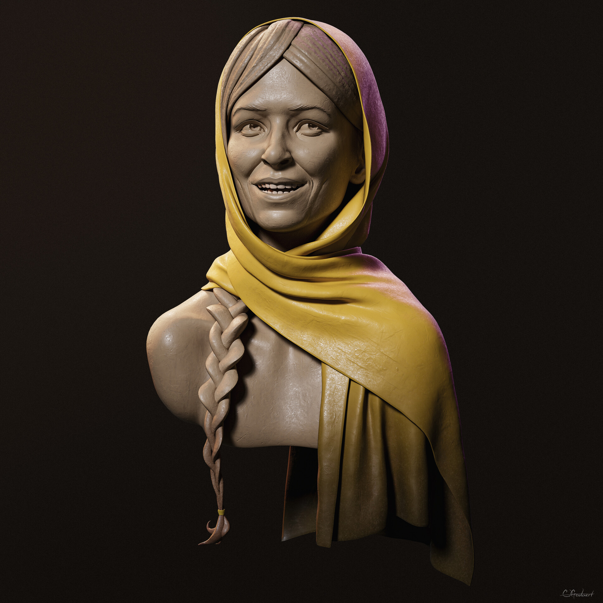 ArtStation - Head sculpt #2