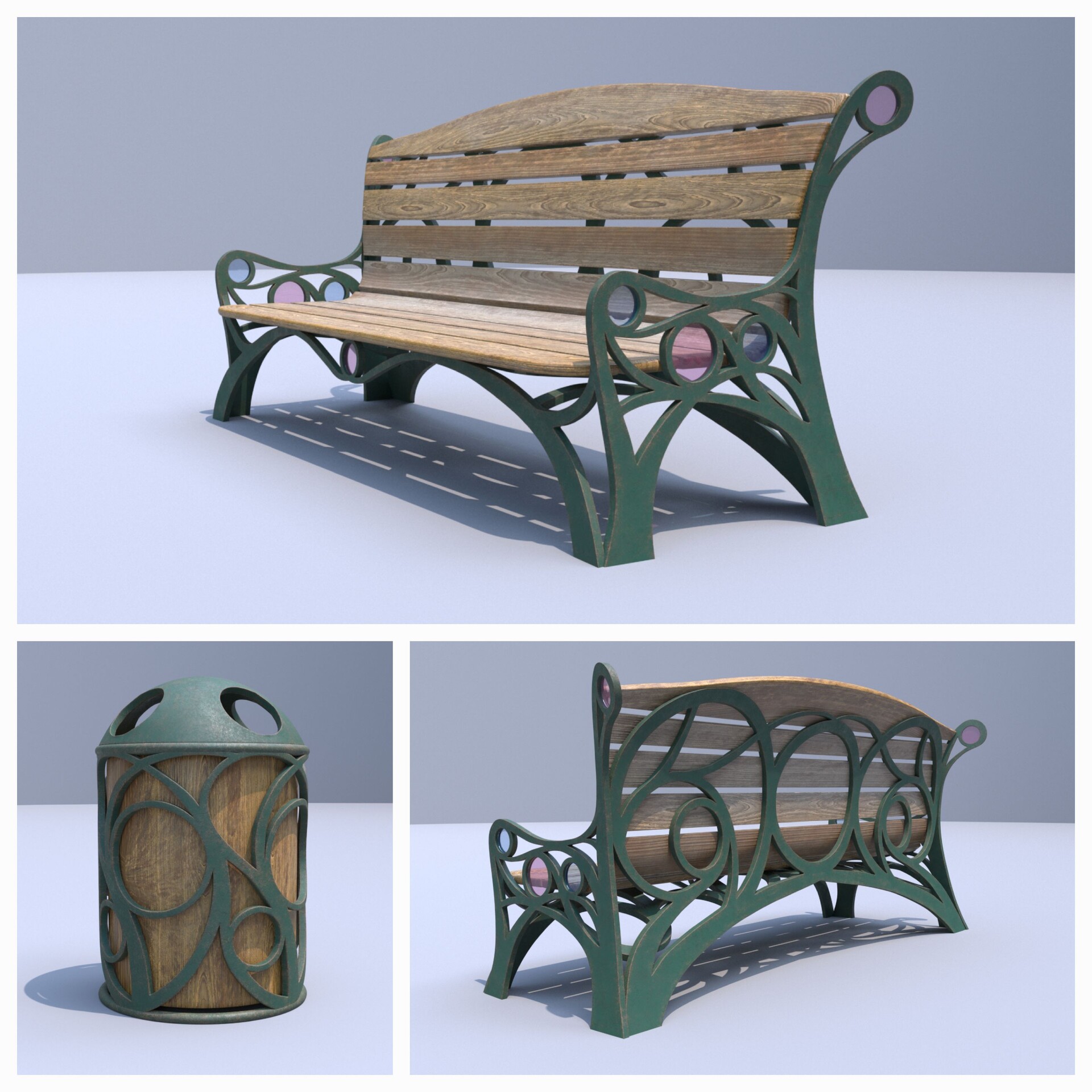 ArtStation - Park Amenities