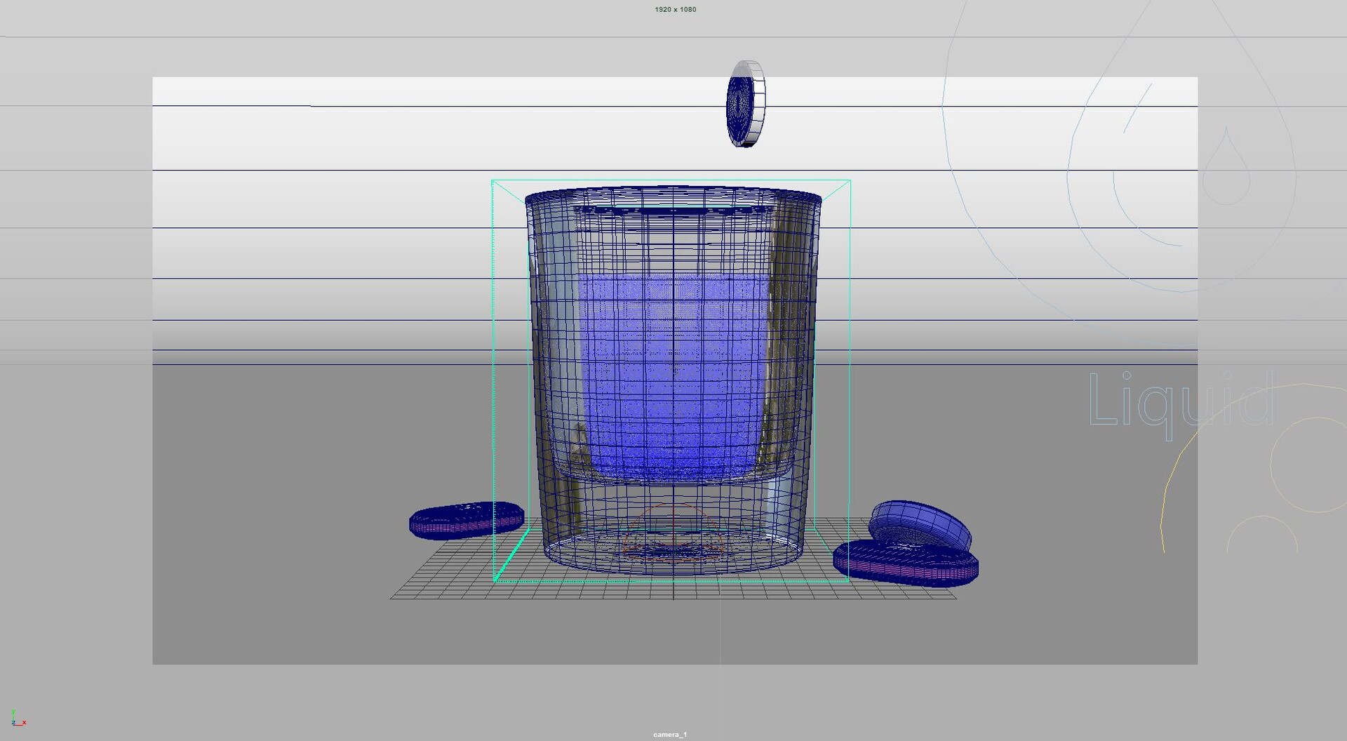 Ashley Mellor - Effervescent tablet in glass