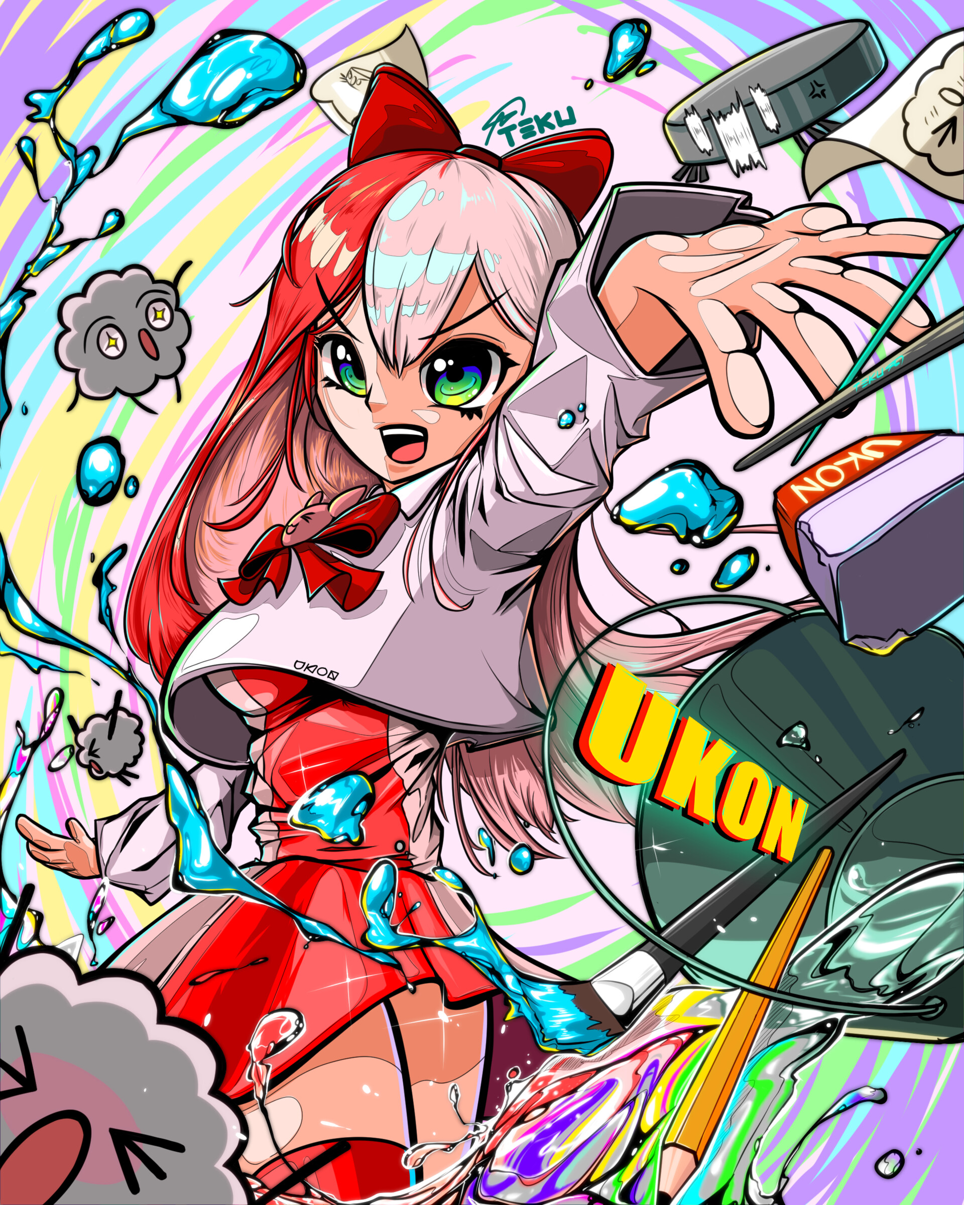 ArtStation - Korean illustrator youtuber 'UKON'