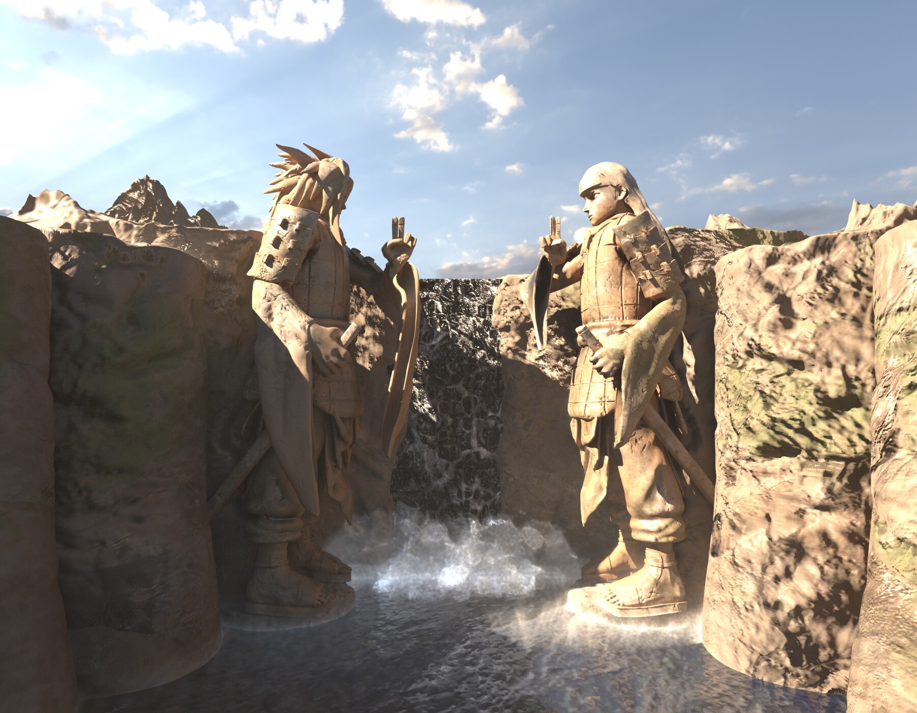 madara and hashirama final valley