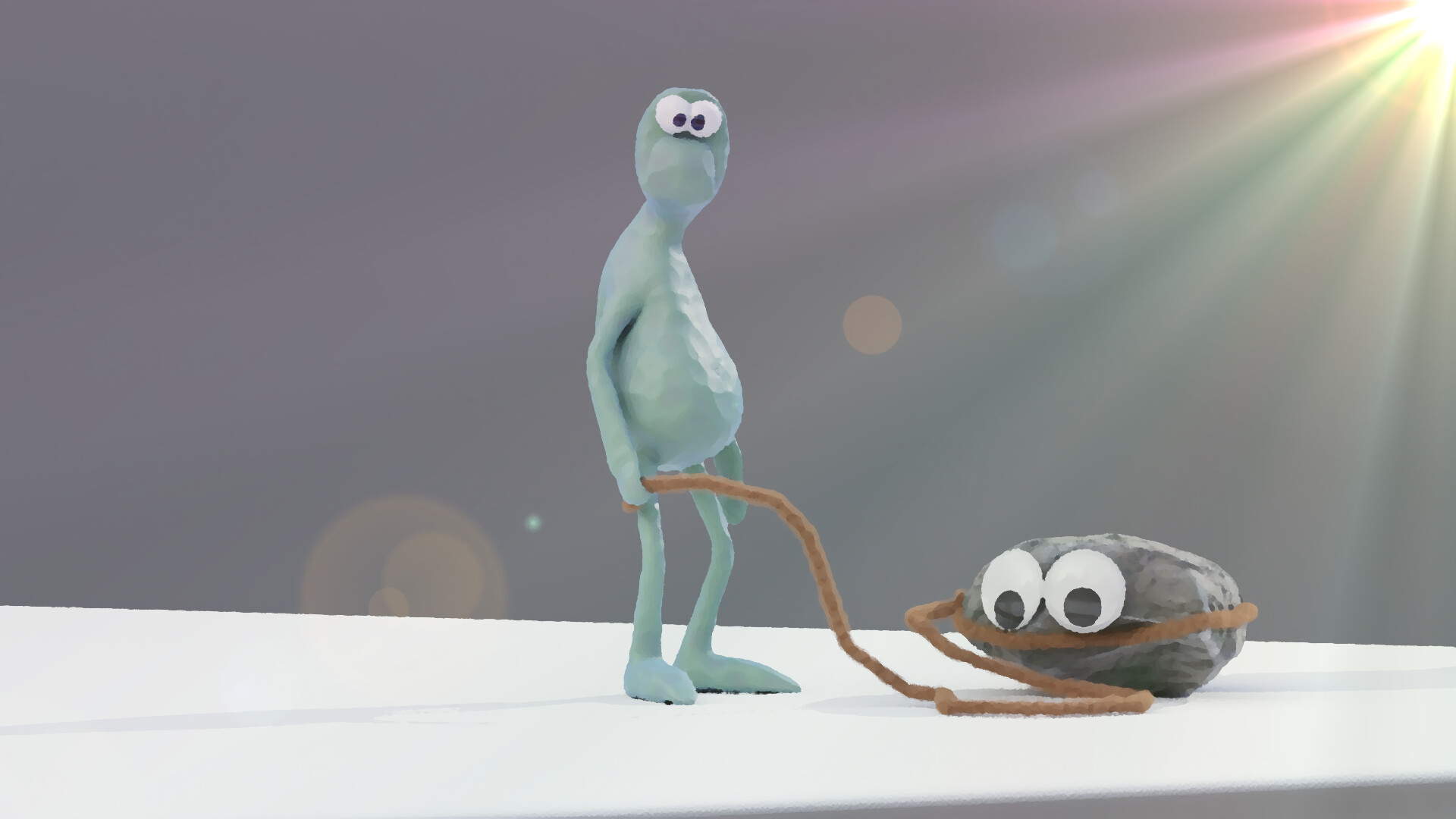 ArtStation - My Pet Rock And I