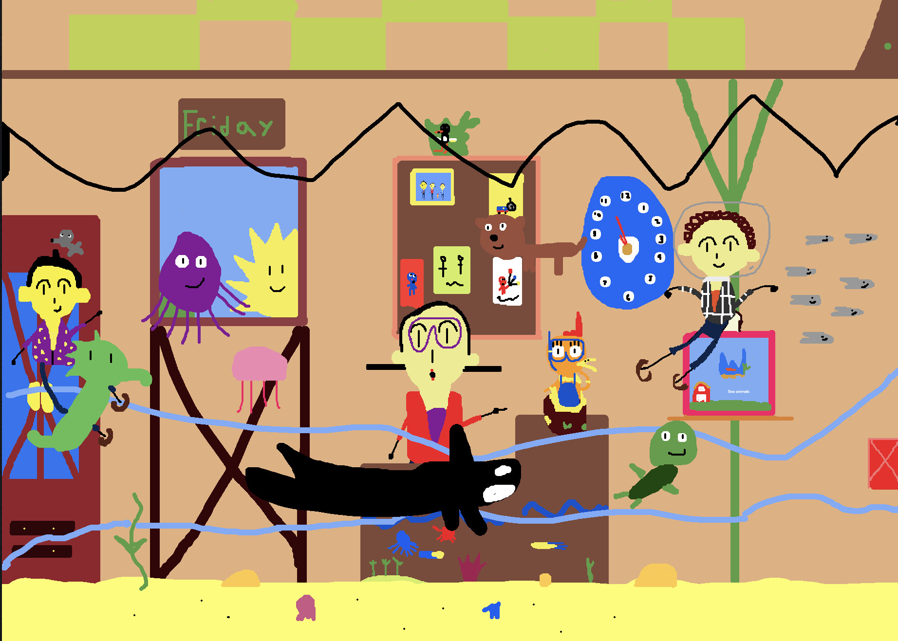 ArtStation - Under the Seaca (The Sunny Side Up Show)