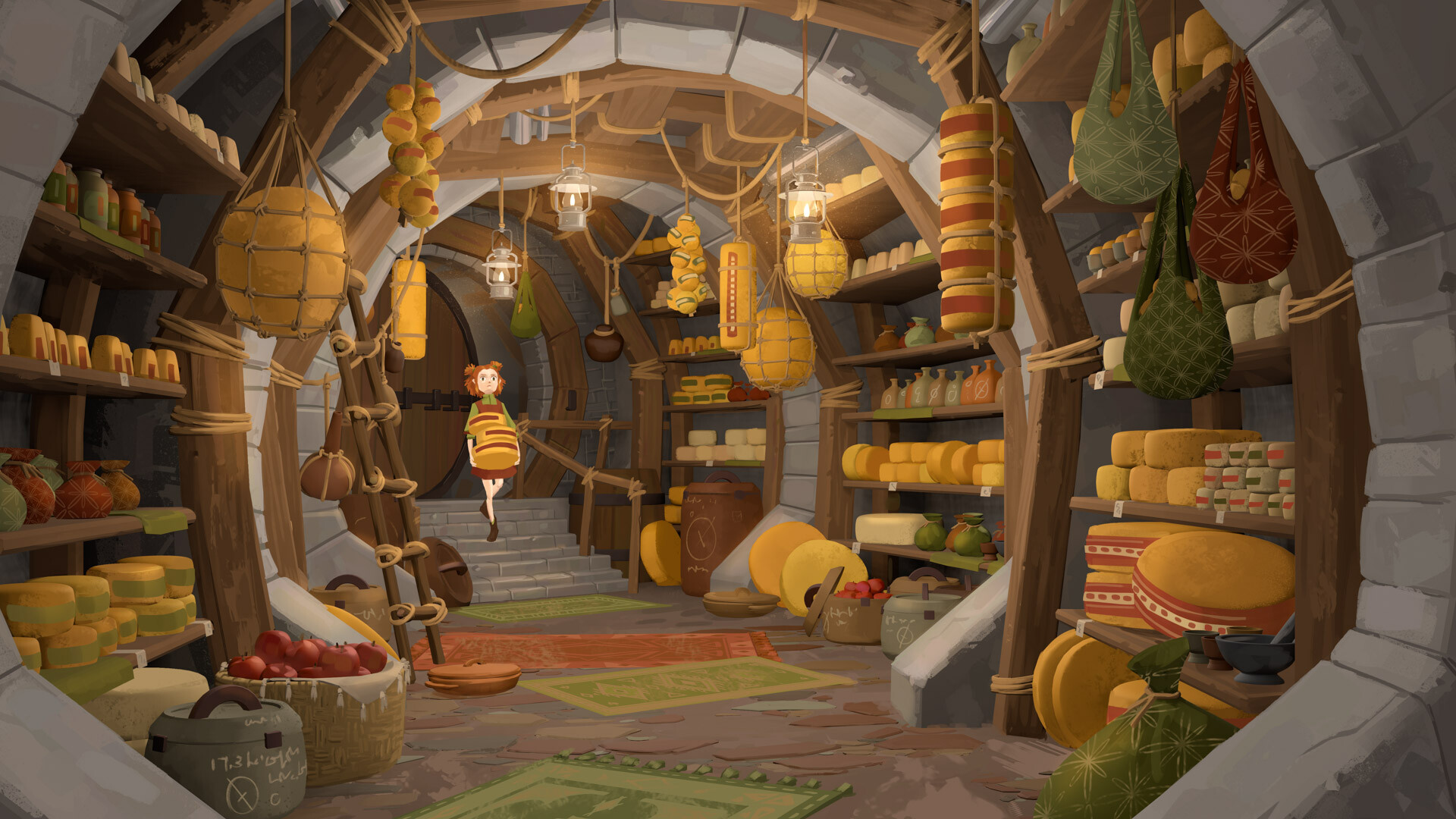 ArtStation - The Cheese Cave