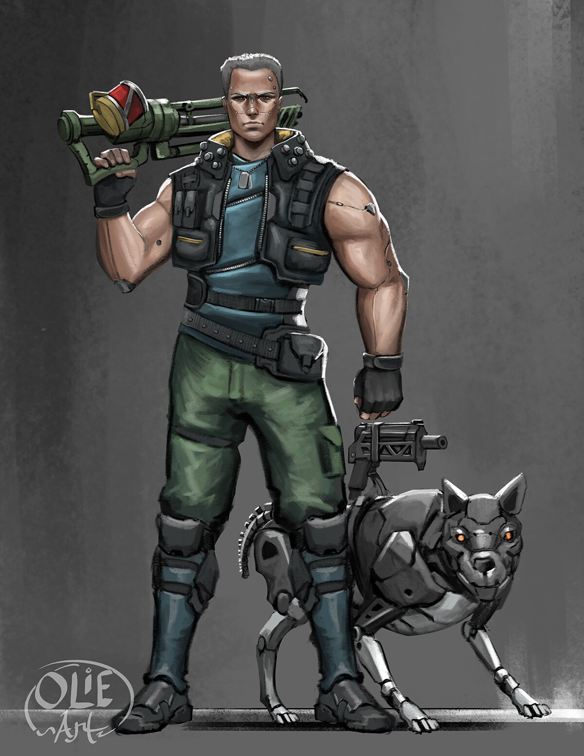 ArtStation - Drone Operator Charlie