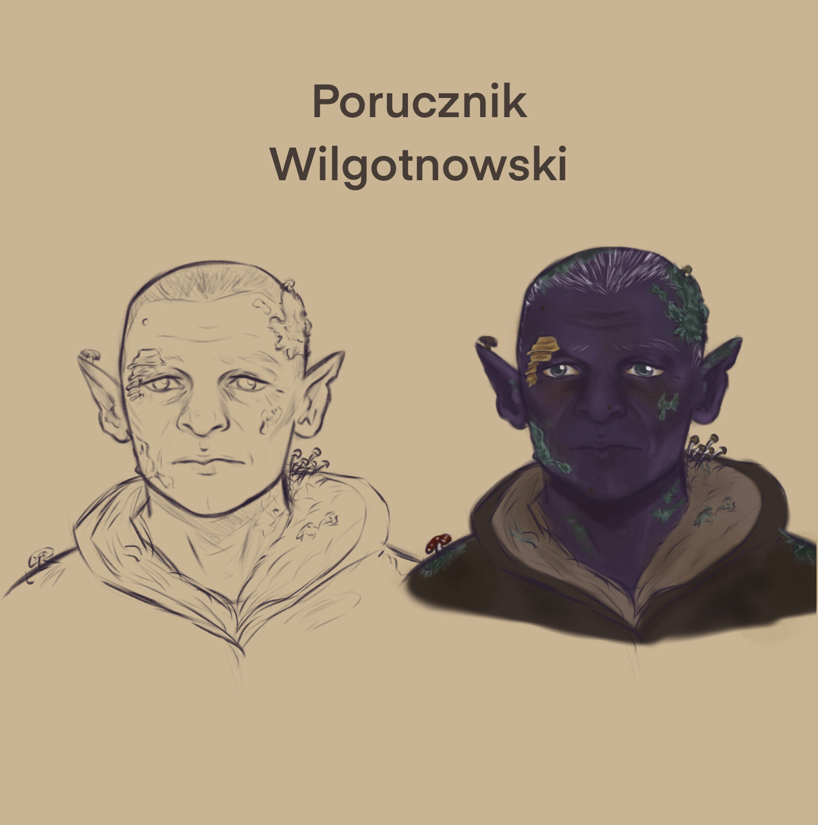 ArtStation - [NPC series] Lieutenant Wilgotnowski