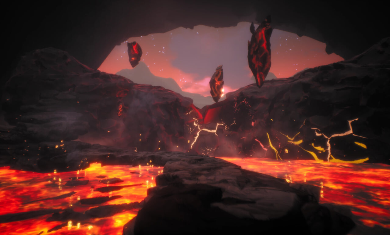 mark - LAVA | ENVIRONMENT - UNREAL ENGINE 5