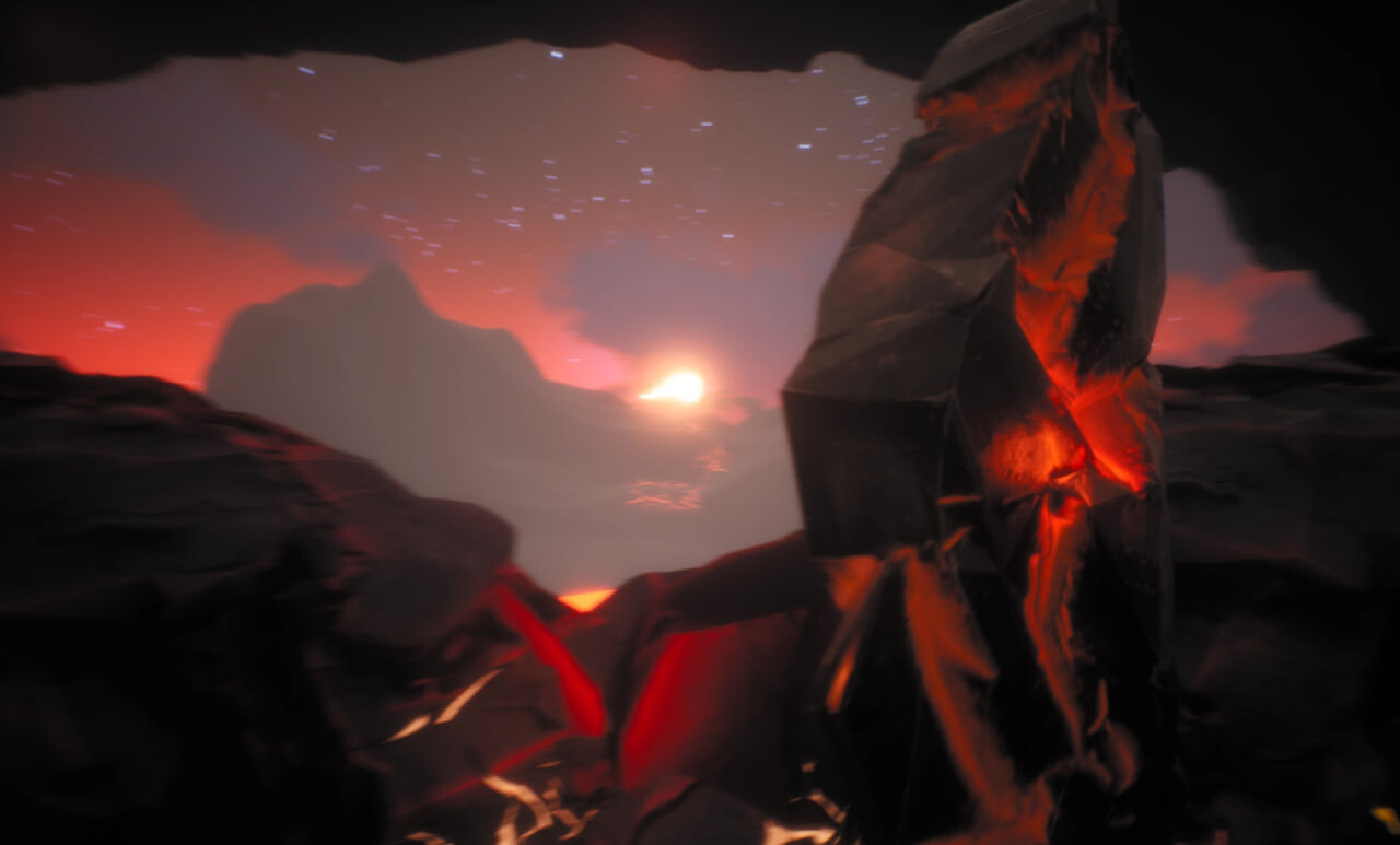 mark - LAVA | ENVIRONMENT - UNREAL ENGINE 5