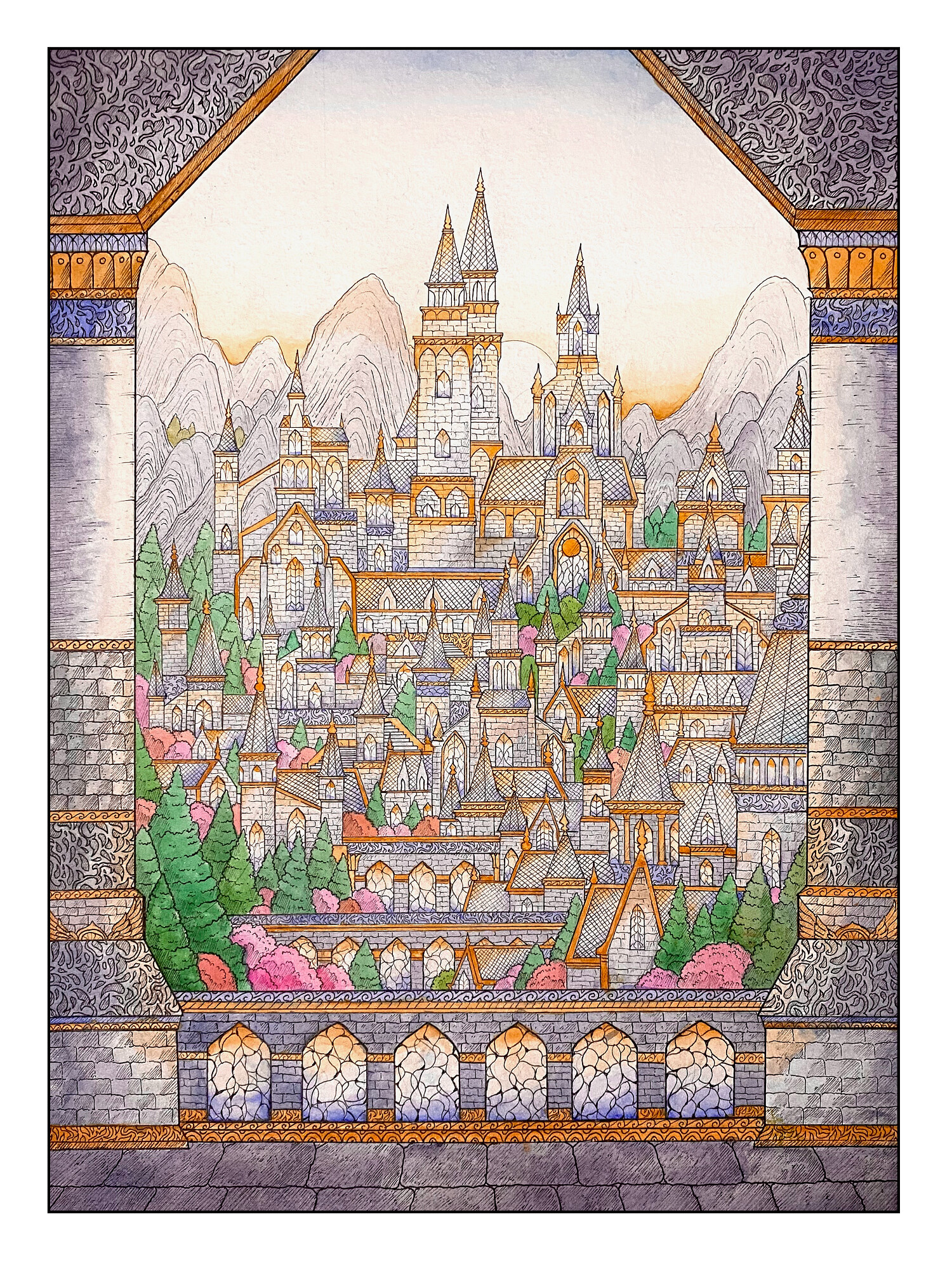 ArtStation - Alinor, Heart of the Summerset Isles