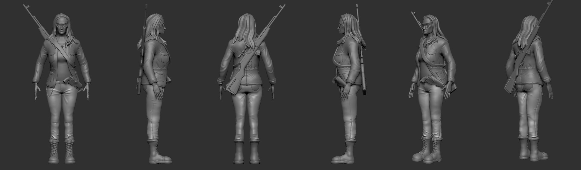 ArtStation - Zbrush character sculpt and Concept