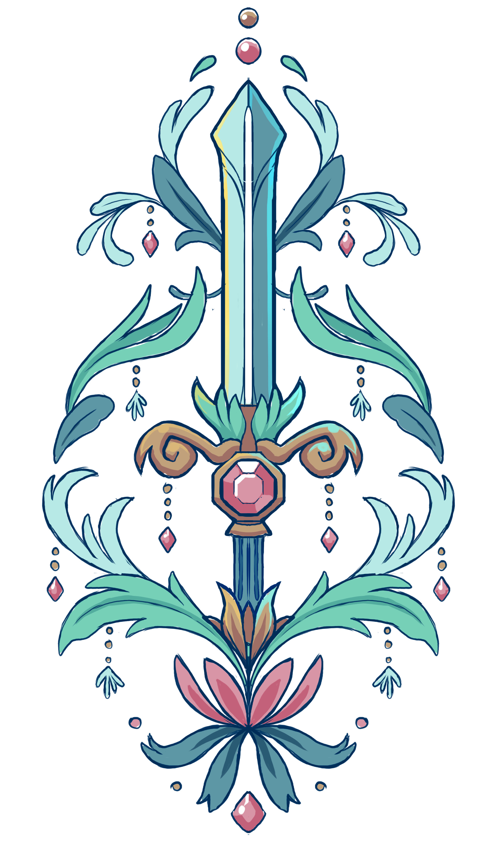 Kaylie Benner - Swordflower 3D Model