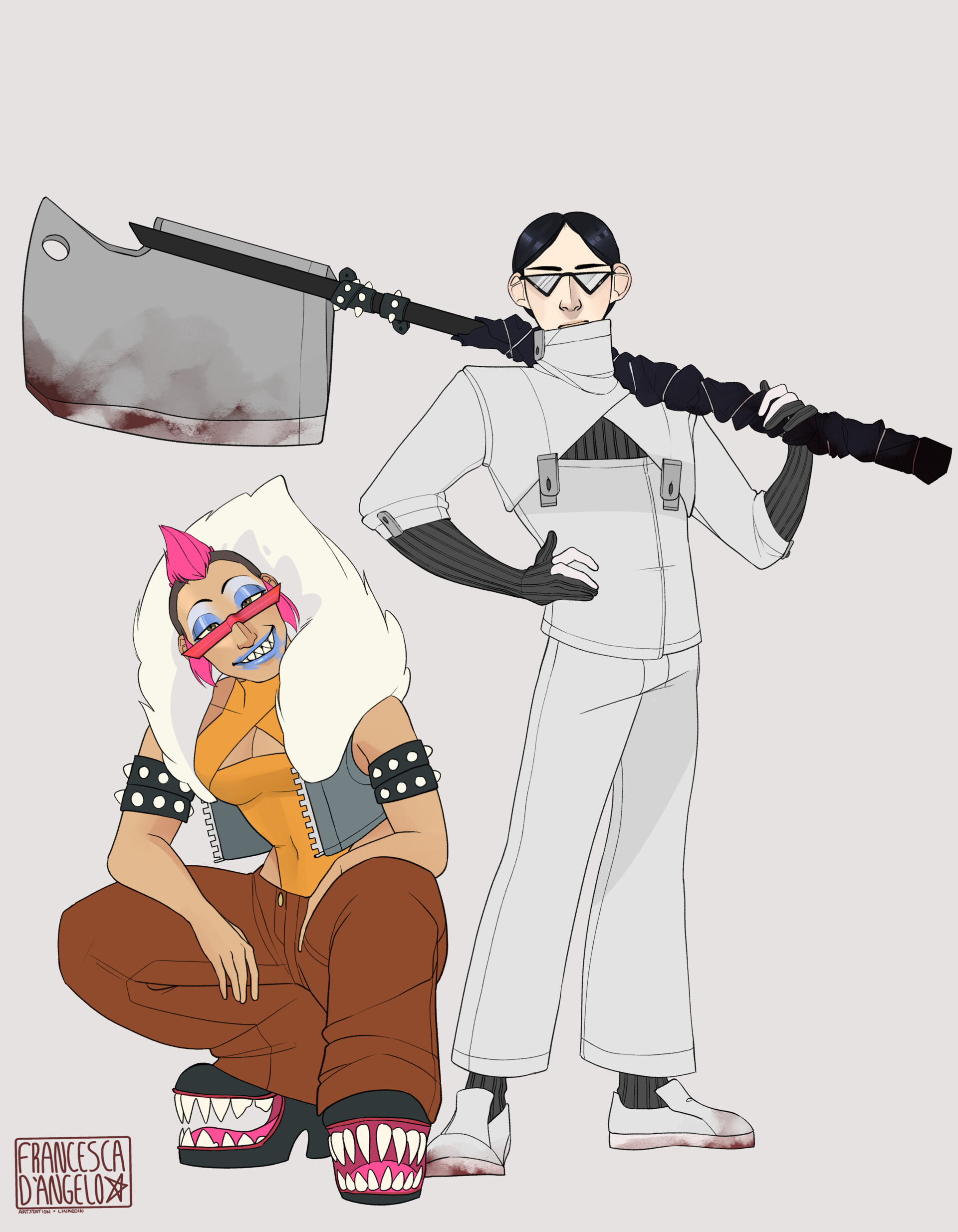 Francesca D'Angelo - Soul Eater ocs