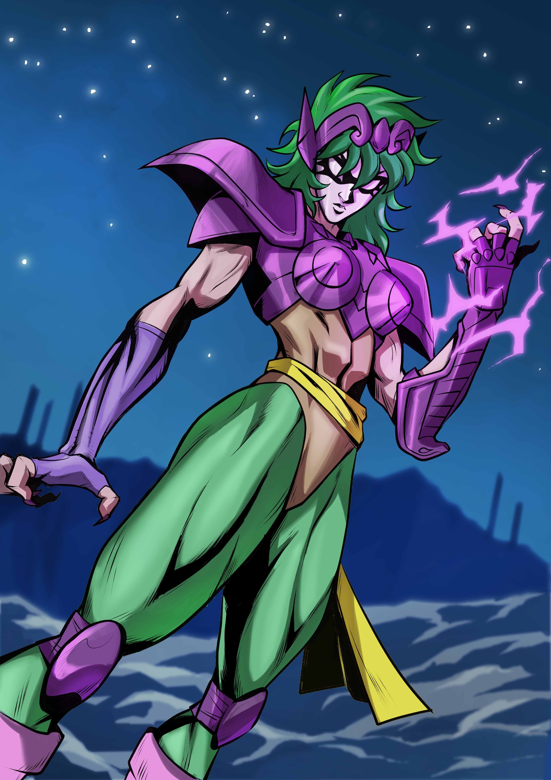 ArtStation - Ophiuchus Shaina - Saint Seiya Fanart