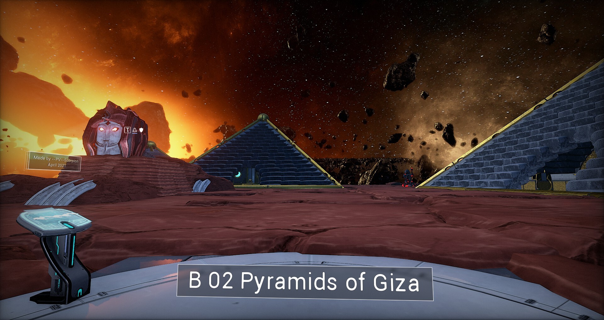 ArtStation - Pyramids of Giza - --PV--Scorpion F2