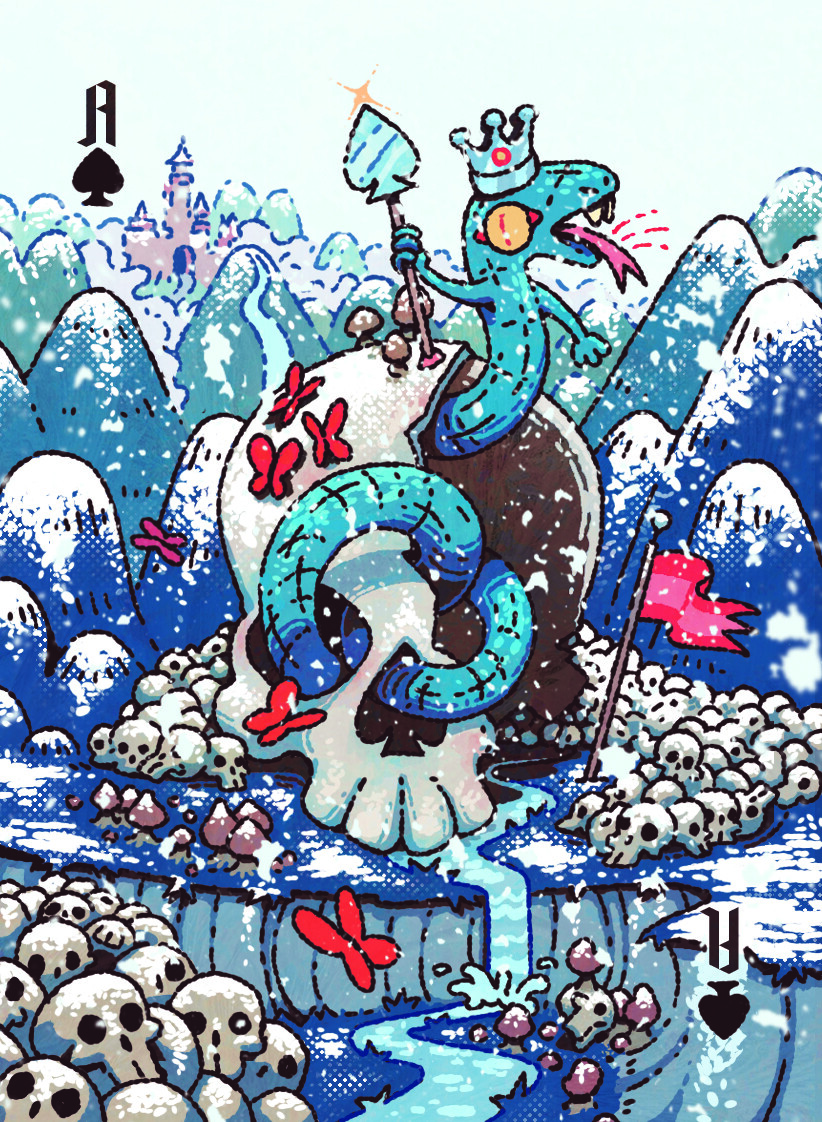 ArtStation - Ace of Spades, The Death Card