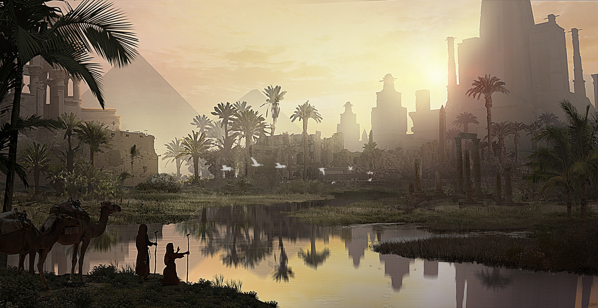 ArtStation - the Nile