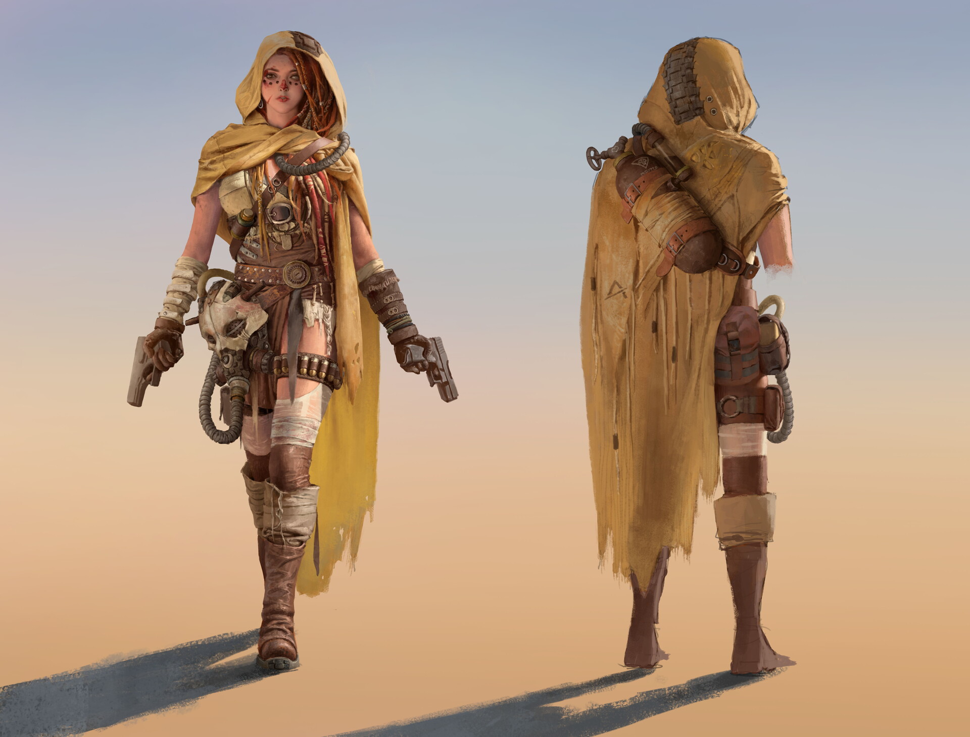 ArtStation - Alpha Ace 角色设计