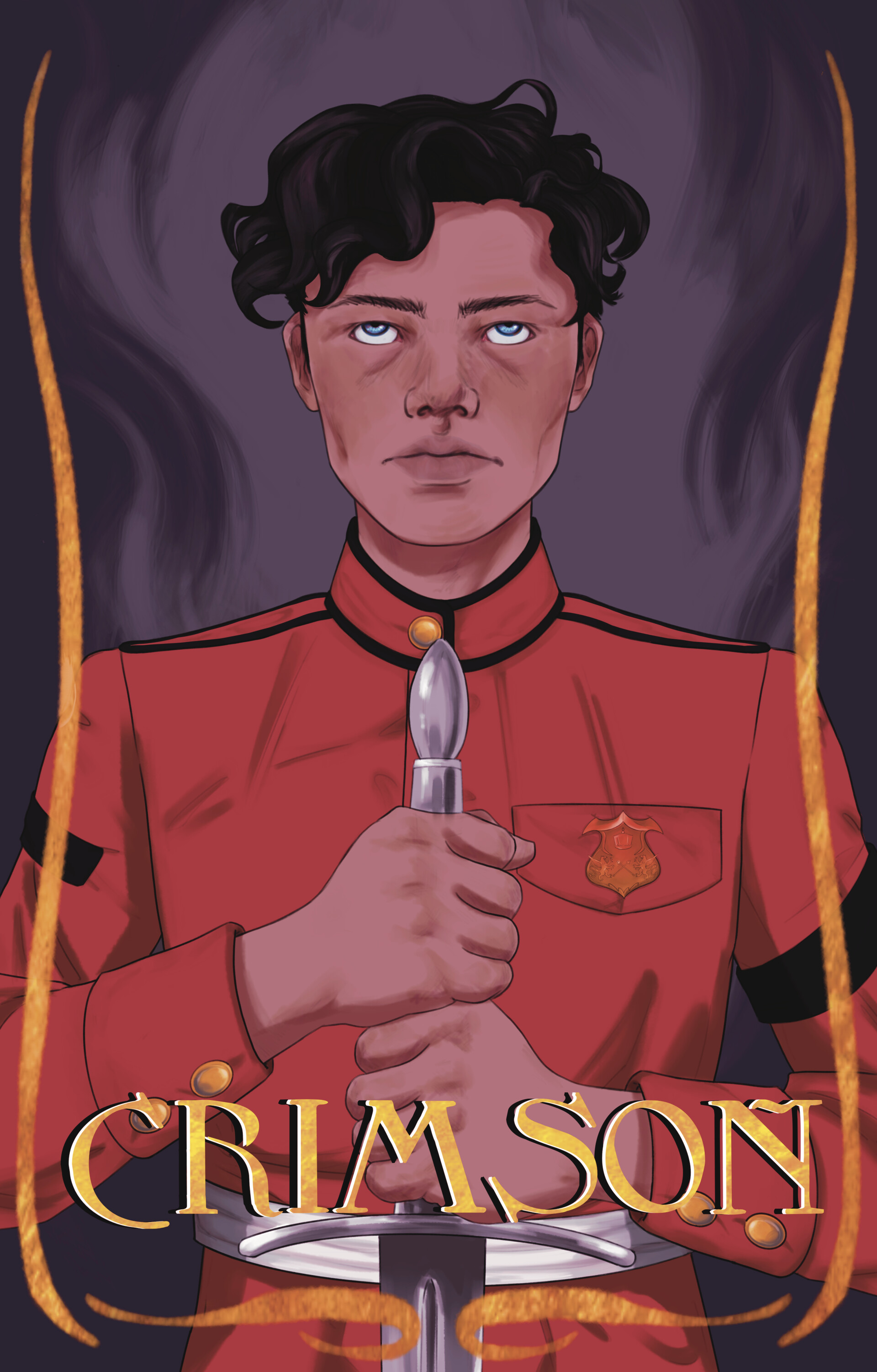 ArtStation - Crimson Book Cover