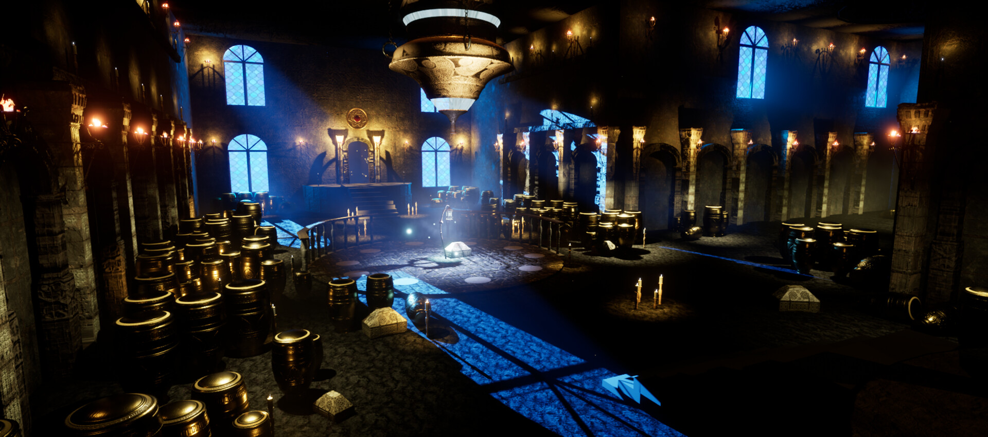 ArtStation - Cathedral Ward Gothic Environment