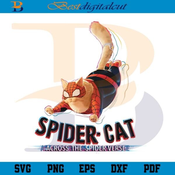 ArtStation - Spider Cat Funny Spiderman 20999 PNG Sublimation ...