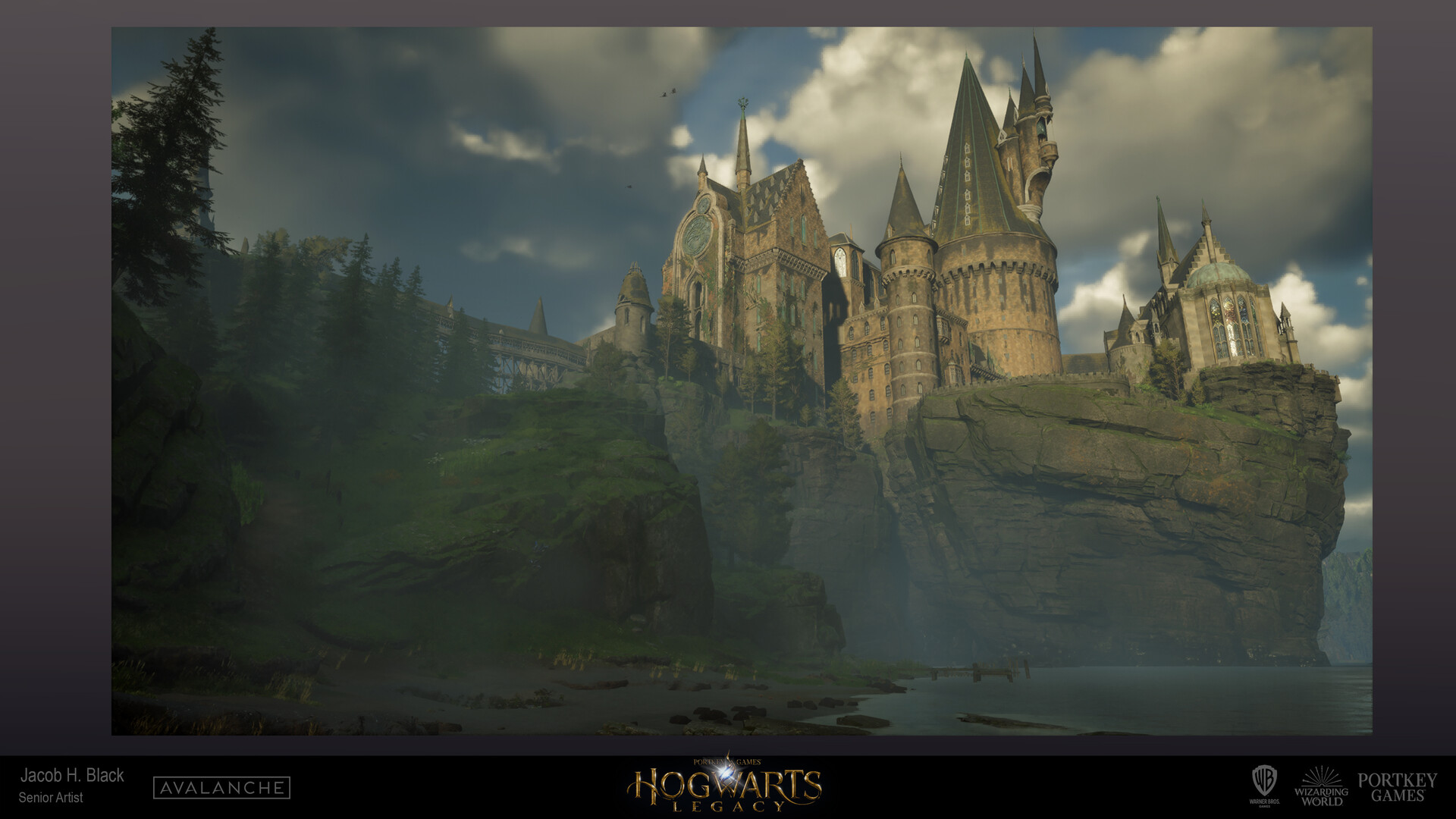 ArtStation - Grounds of Hogwarts and Surrounding Overland