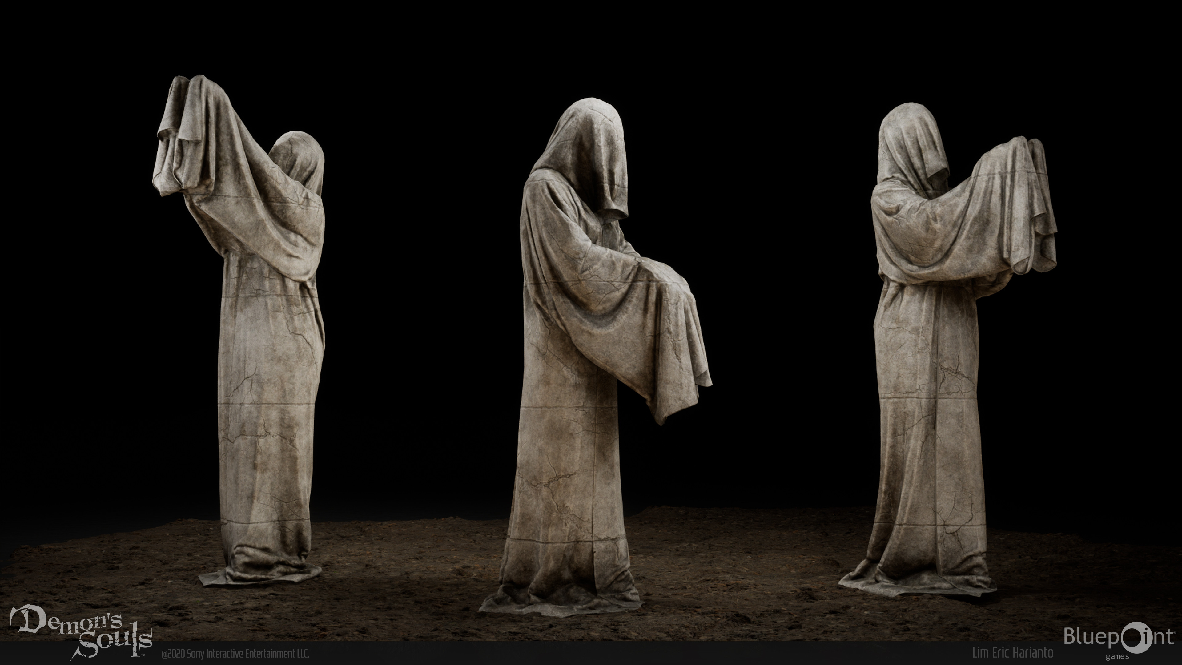 Testudo Works - Demon's Souls - Faceless Statue