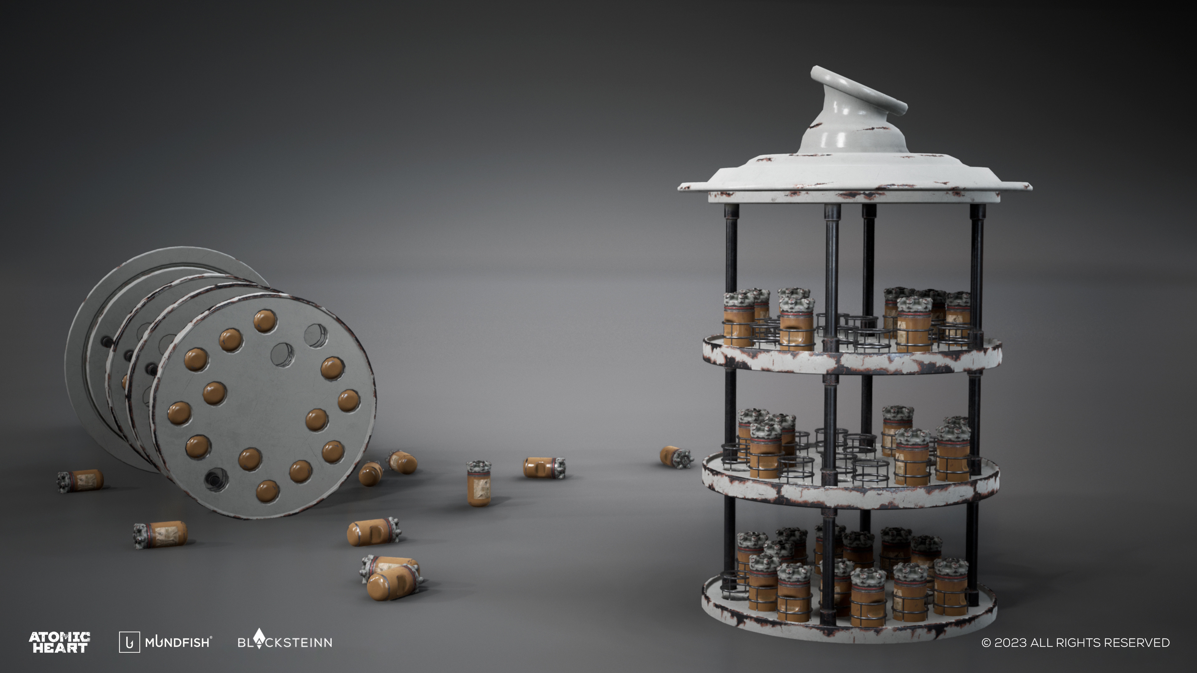 Blacksteinn - Atomic Heart – Seed Bank | 3D Props Game Art