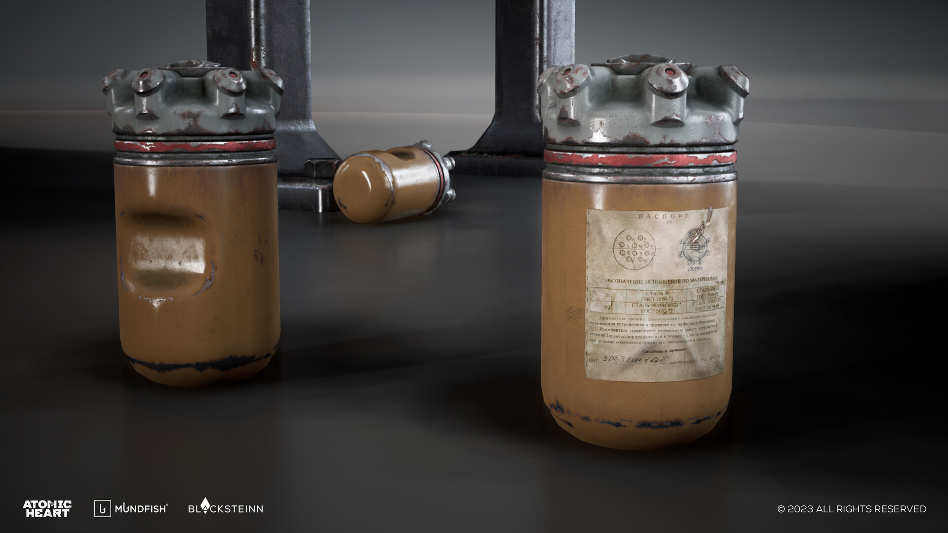 Blacksteinn - Atomic Heart – Seed Bank | 3D Props Game Art