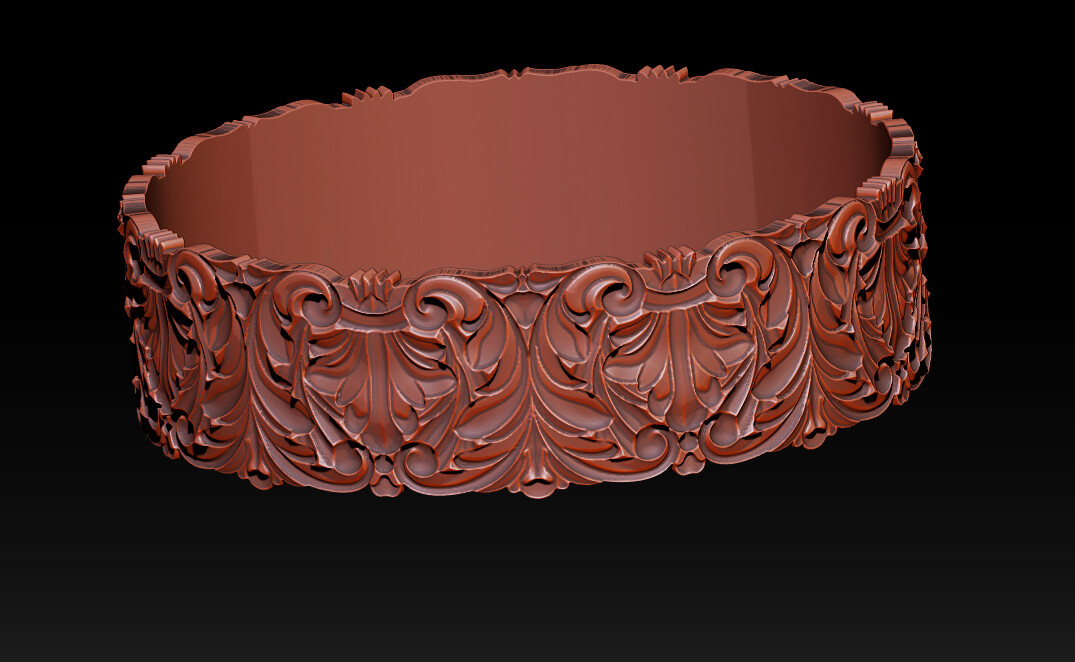 ArtStation - I got a job designing reliefs for cnc routers and 3D ...
