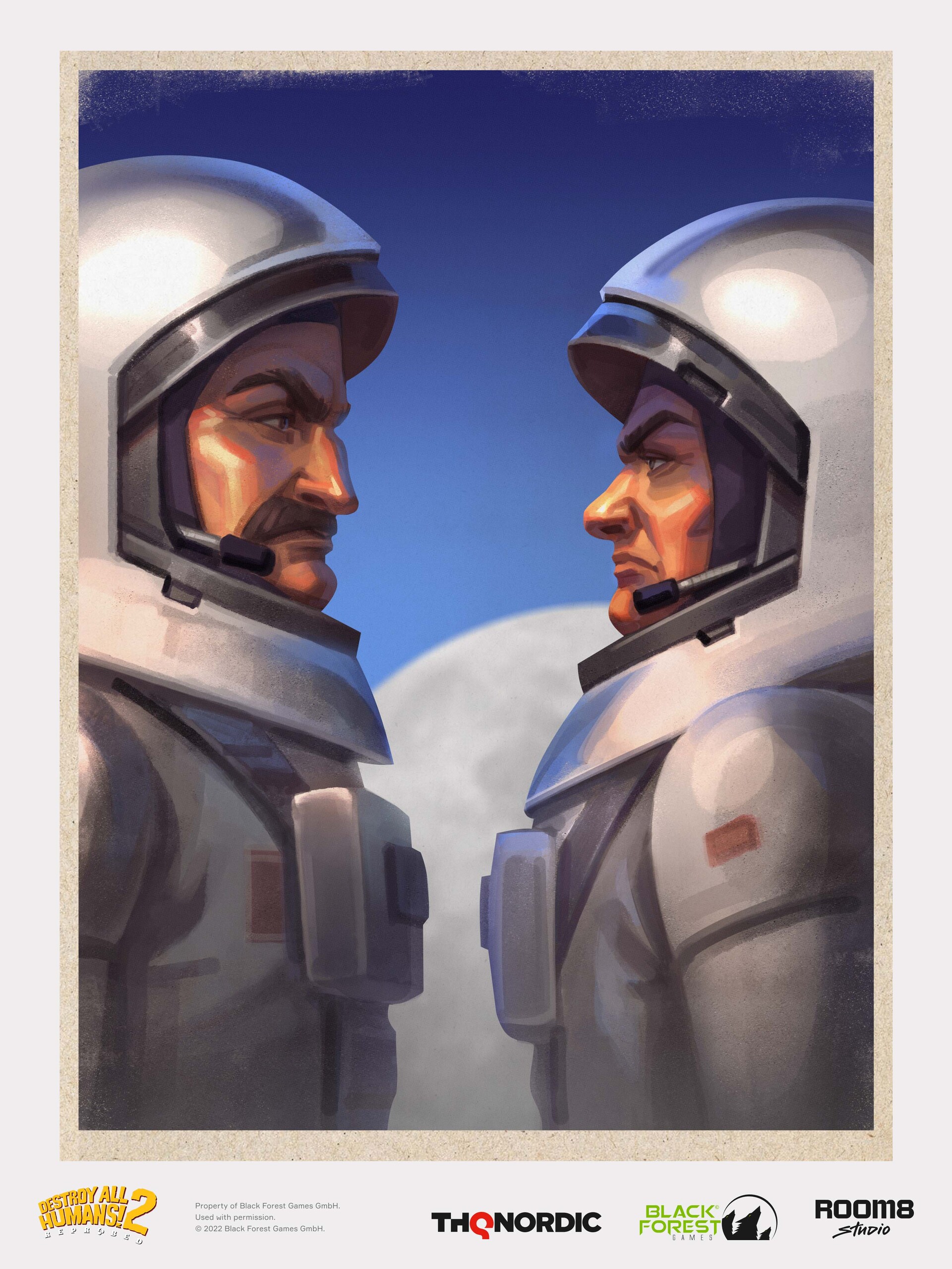 Room 8 Studio - Portfolio - Posters (Destroy all Humans! 2)