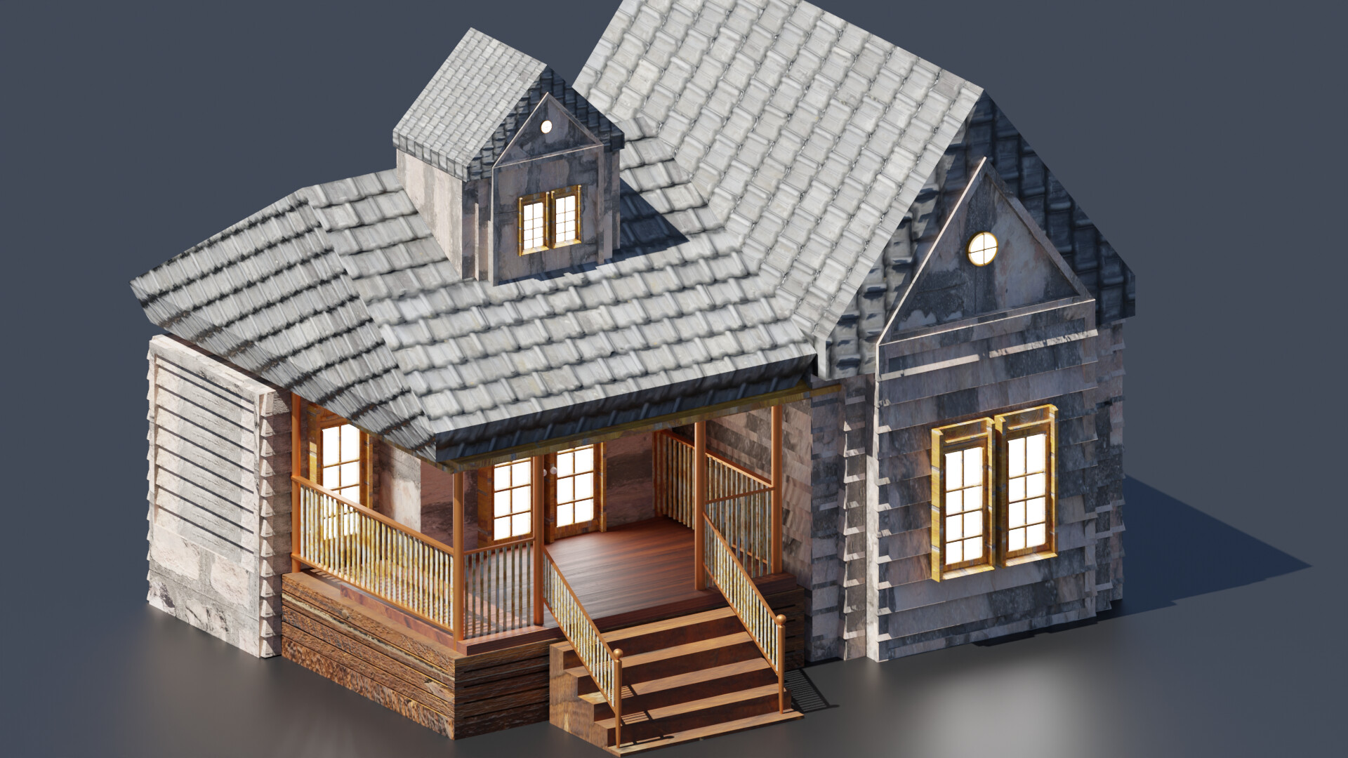 ArtStation - House Model & Texture