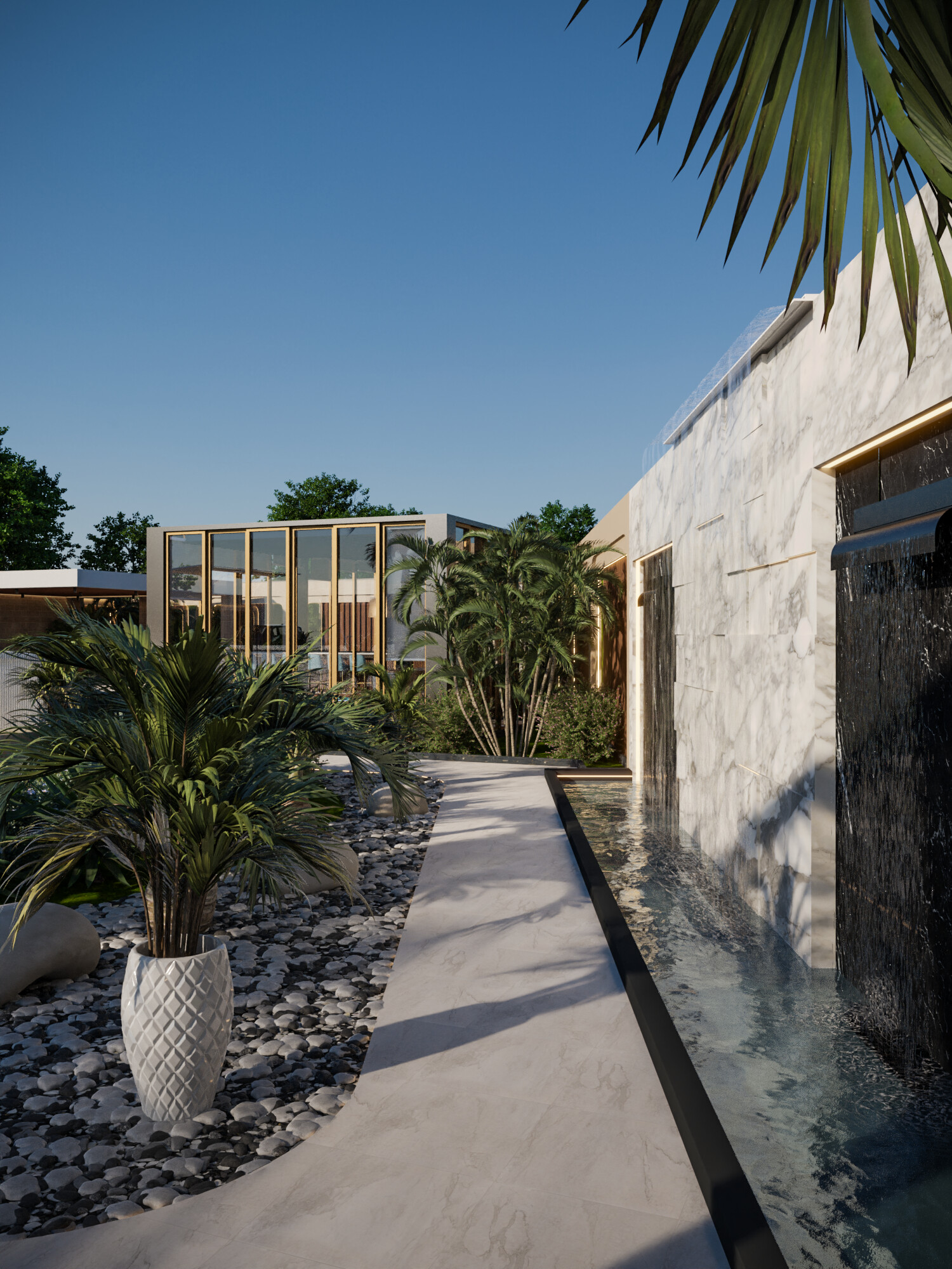 ArtStation - Elegant Tropical Hideaway