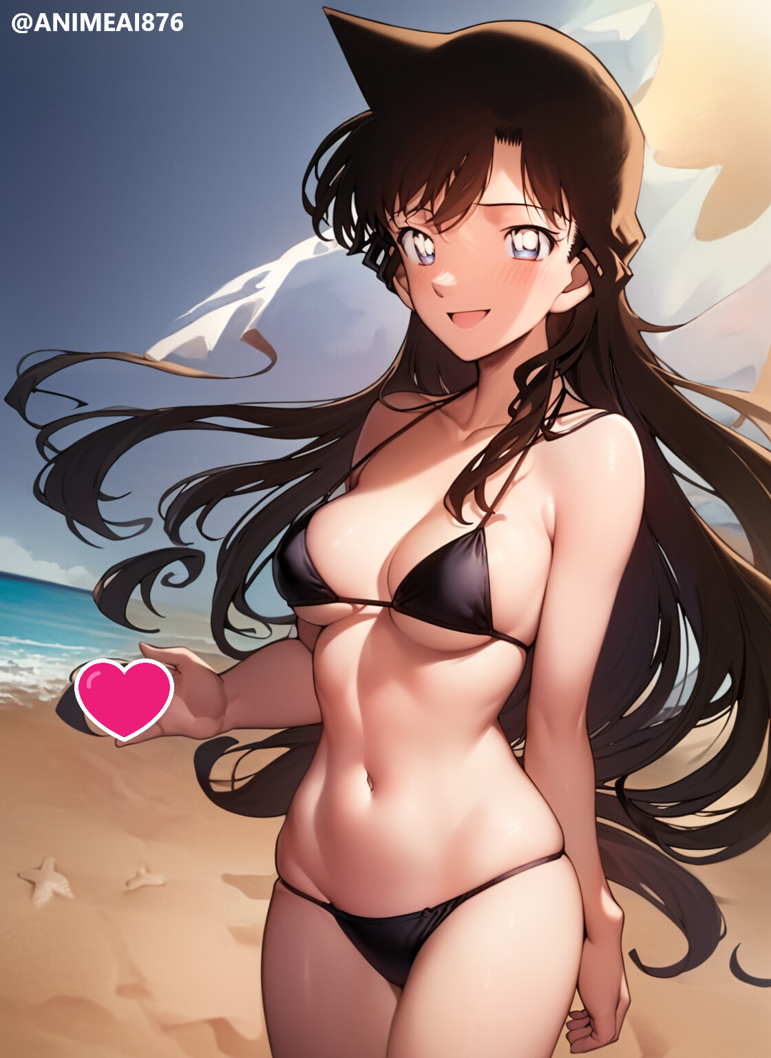 Detective Conan Ran Swimsuit