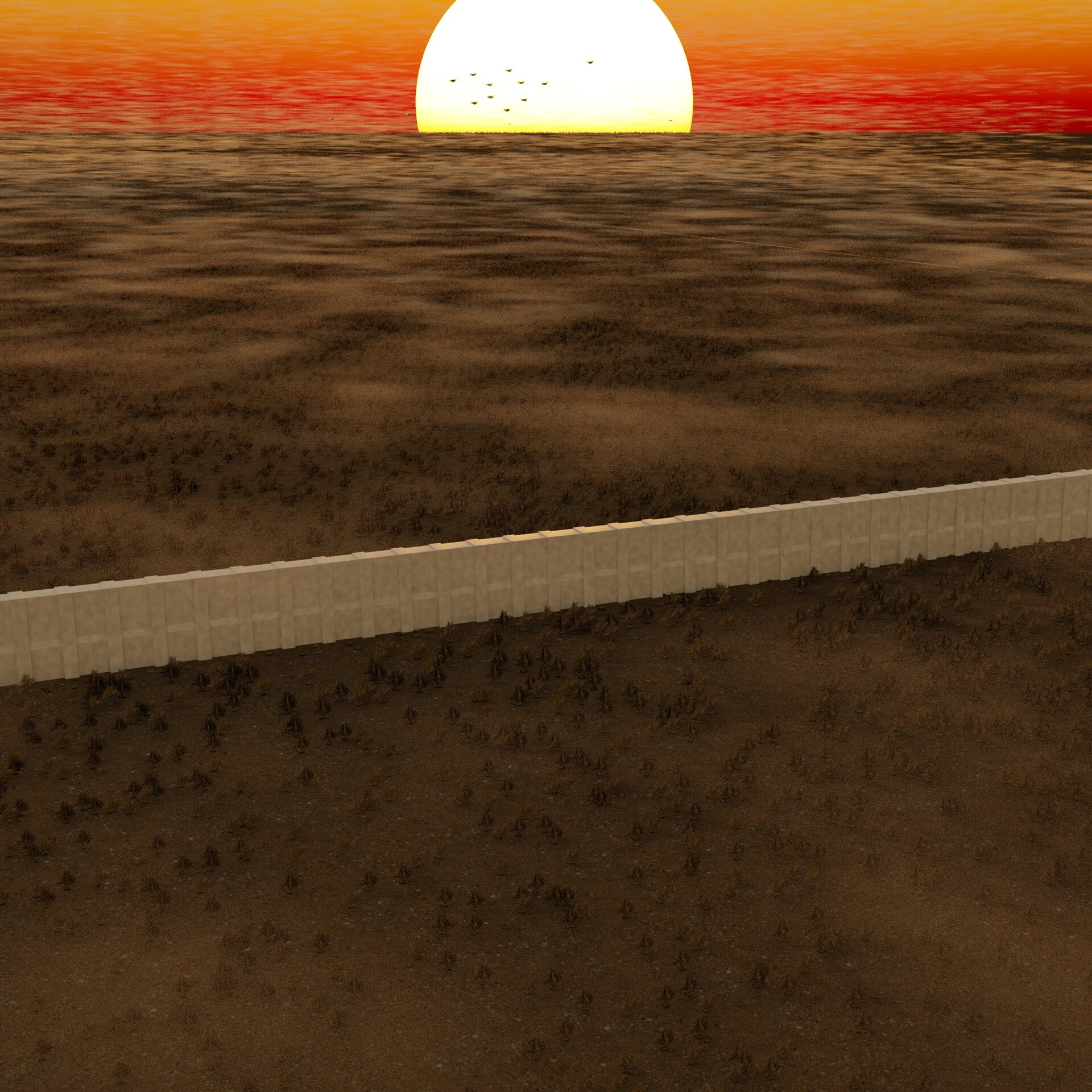 ArtStation - One Of The Walls From Attack On Titan