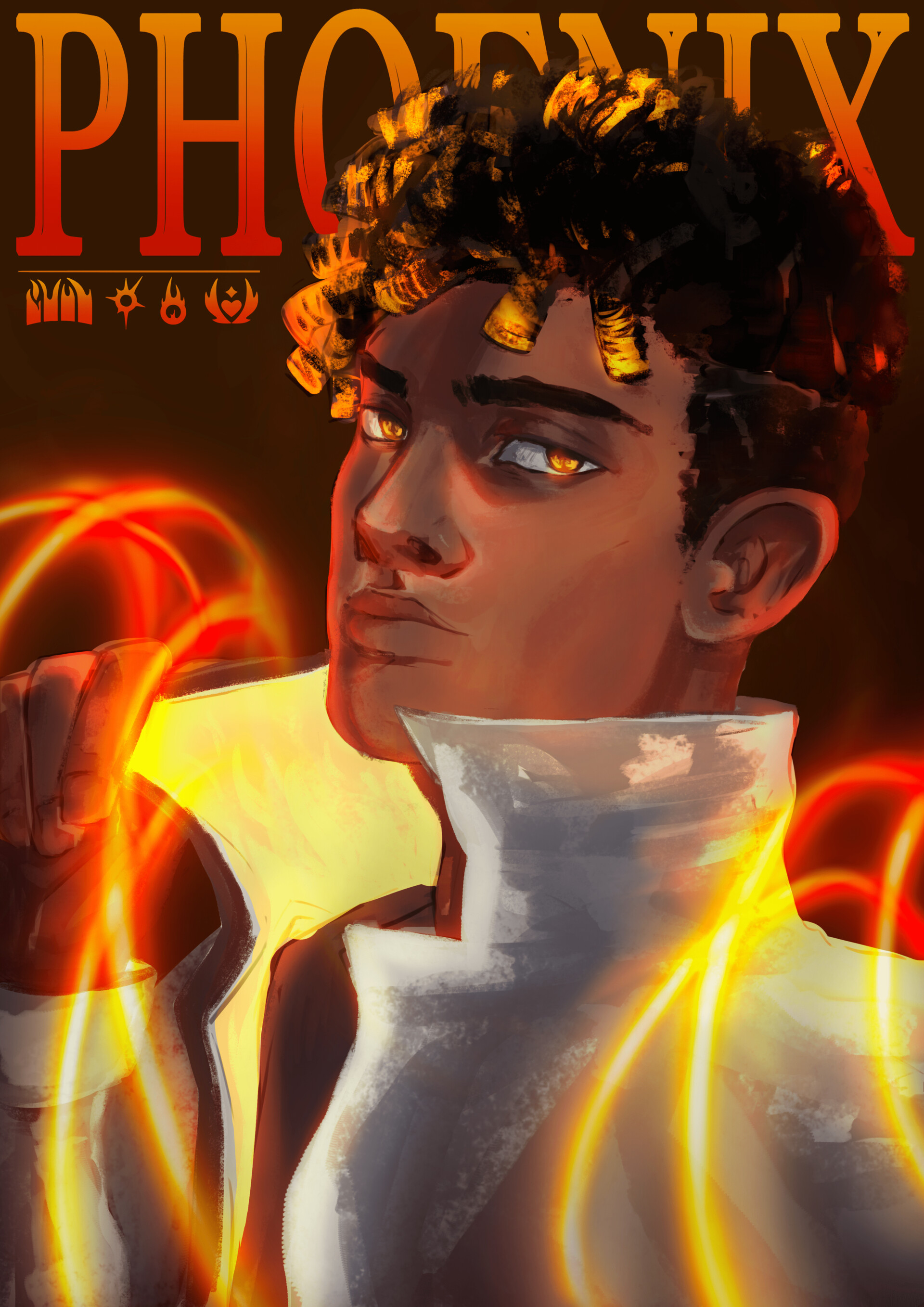 ArtStation - Valorant Phoenix fan art