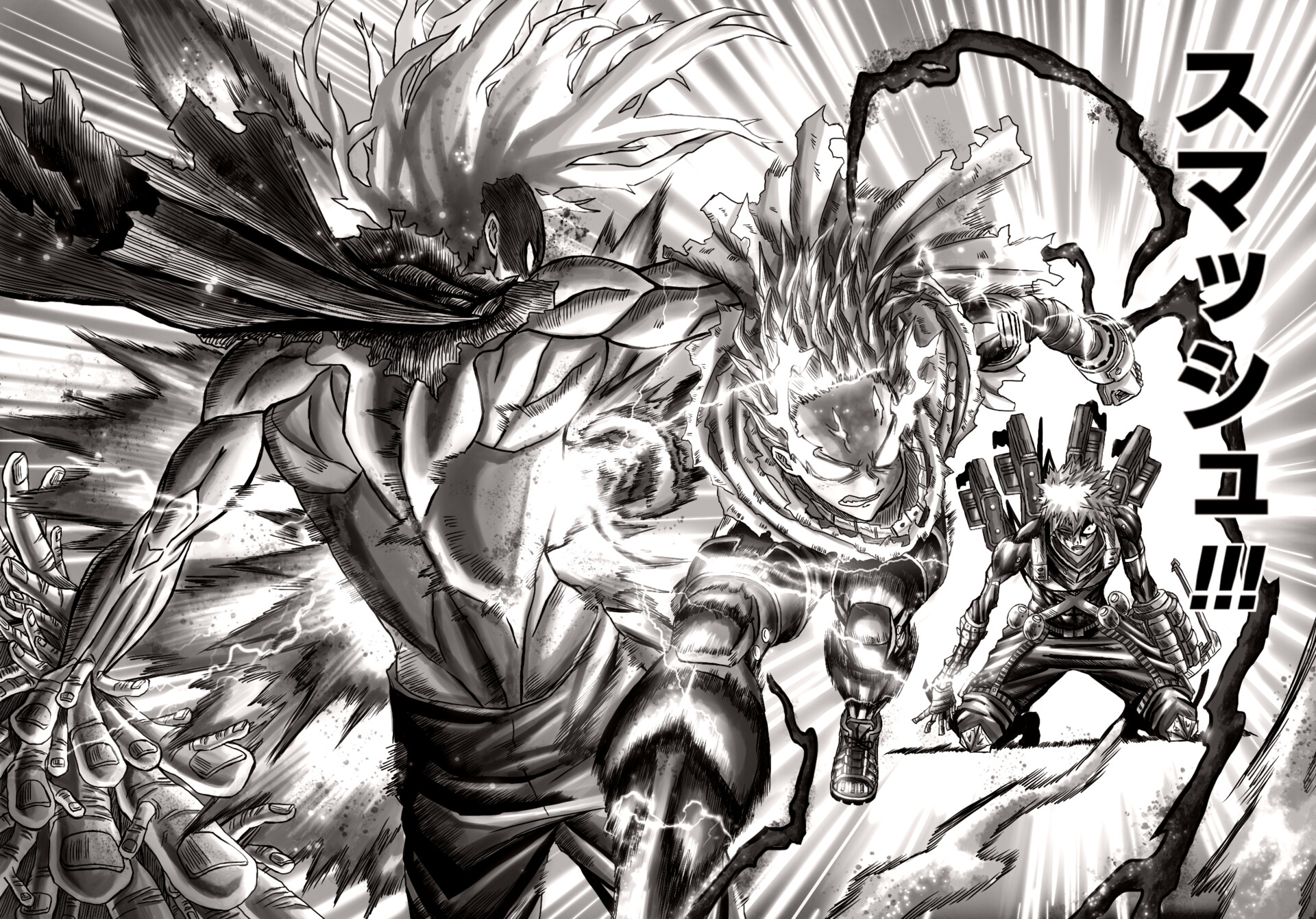Artstation Deku Vs Shigaraki