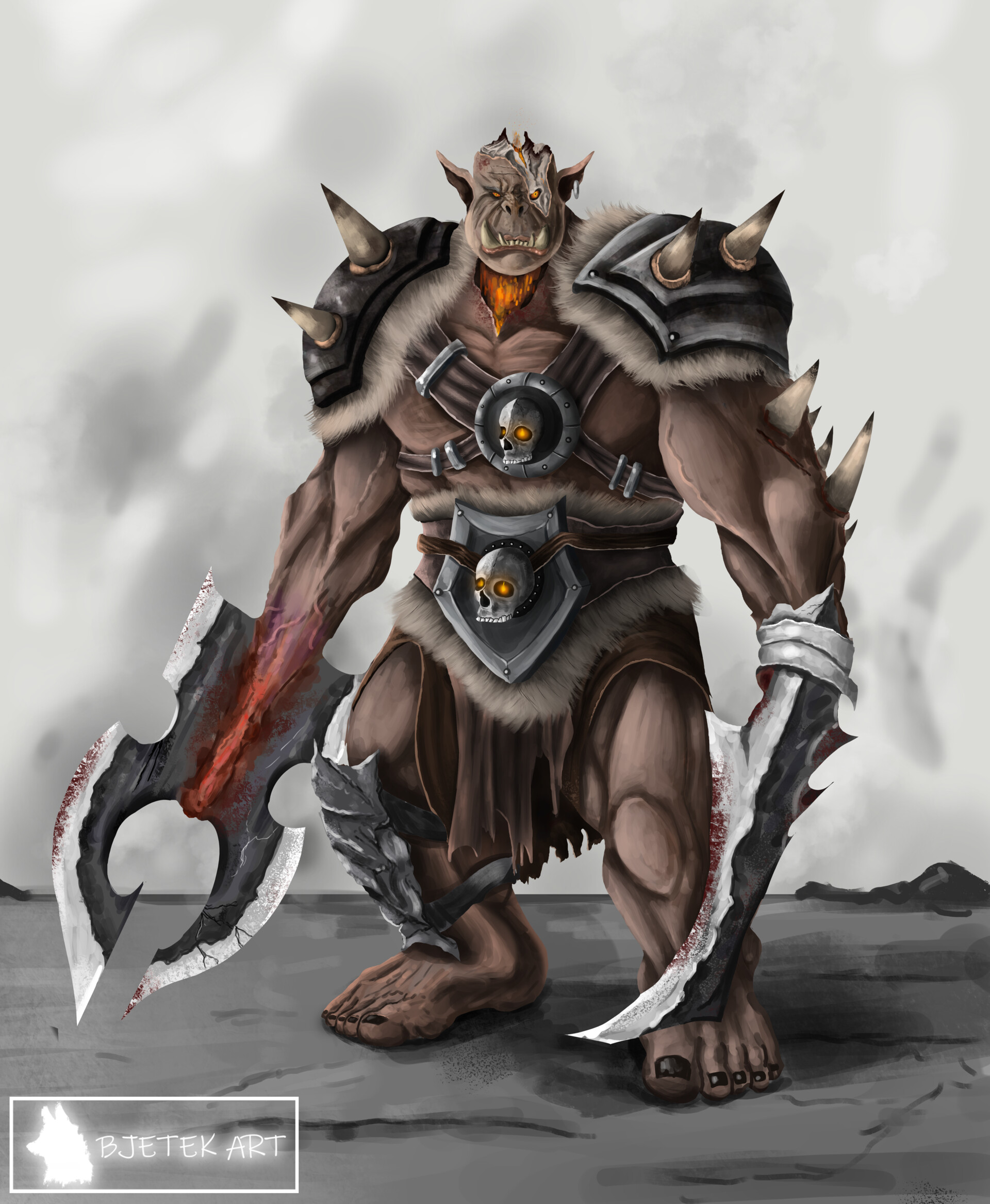 ArtStation - Demonic Orc