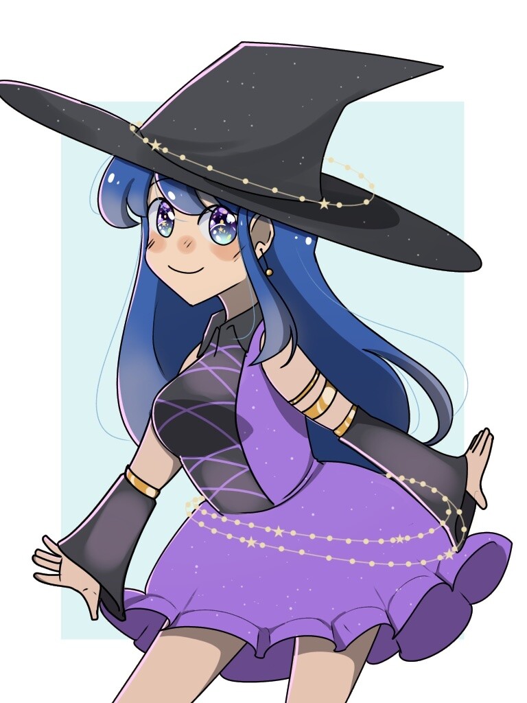 ArtStation - Witch drawing