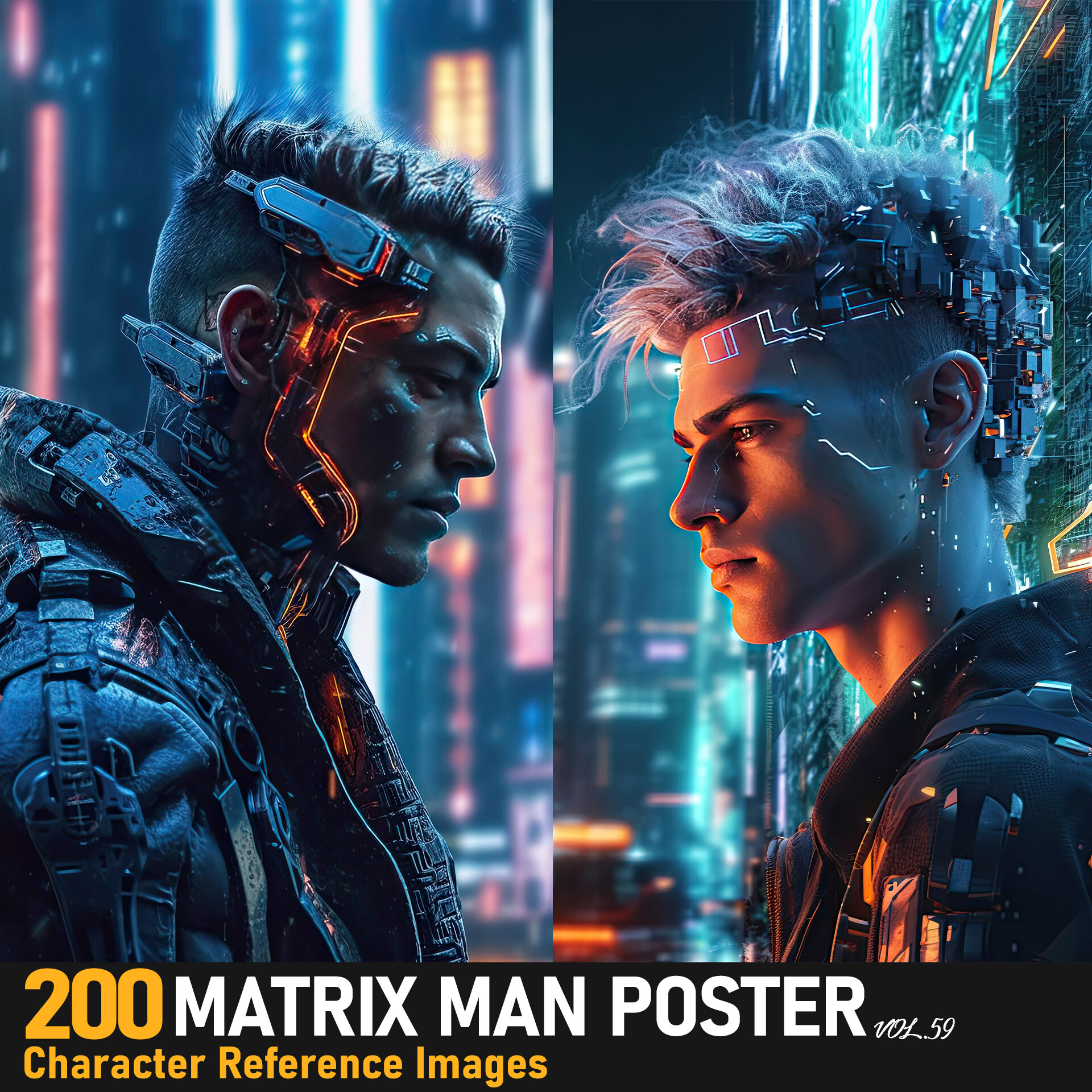 ArtStation - Matrix Man Poster VOL.59|4K Reference Images