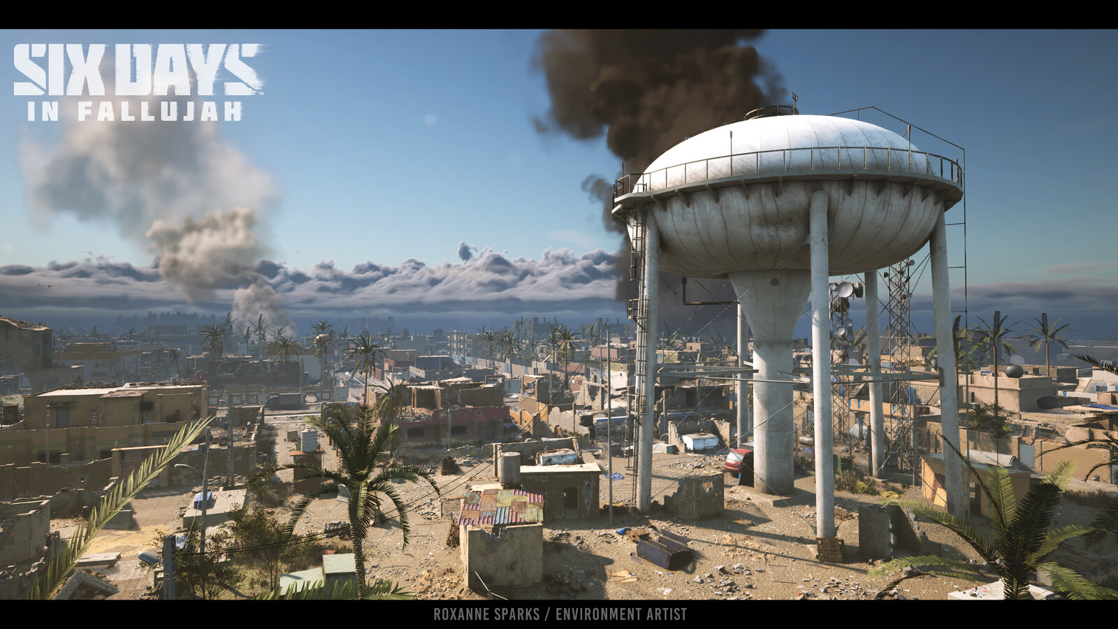 Roxanne Sparks - Six Days in Fallujah - Water Tower