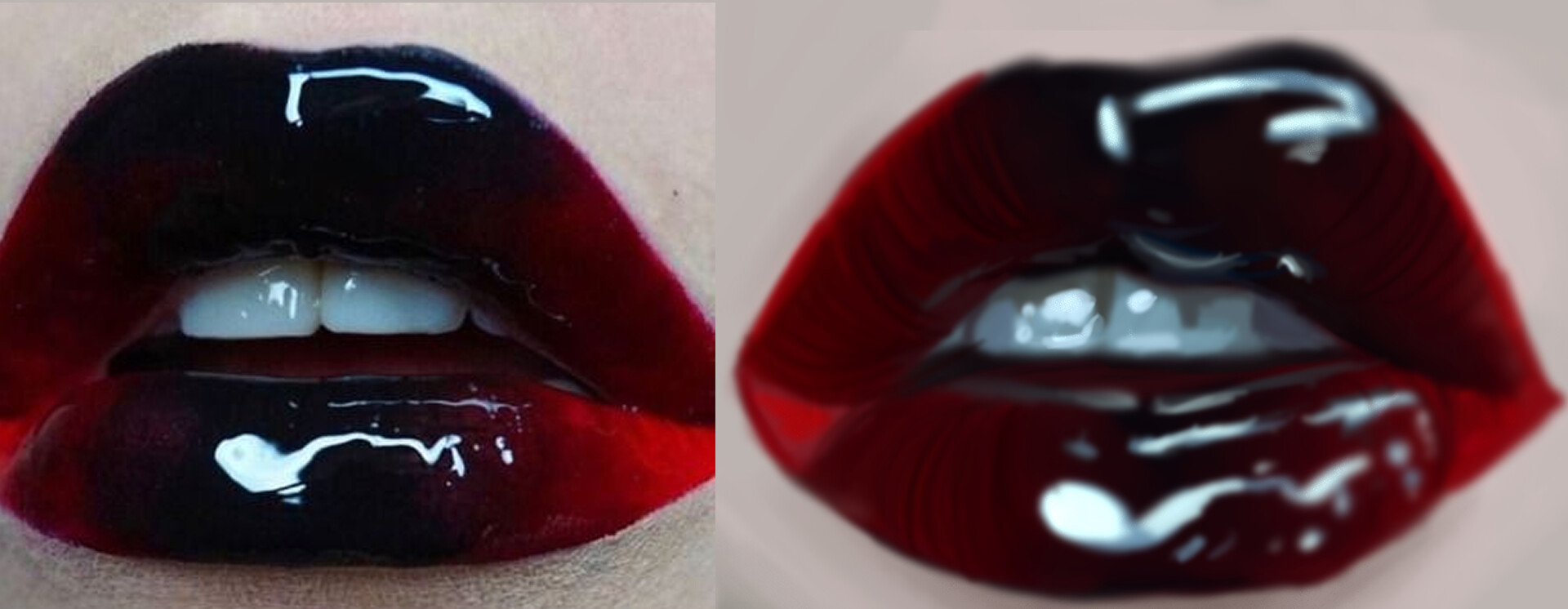 ArtStation - lip study 1