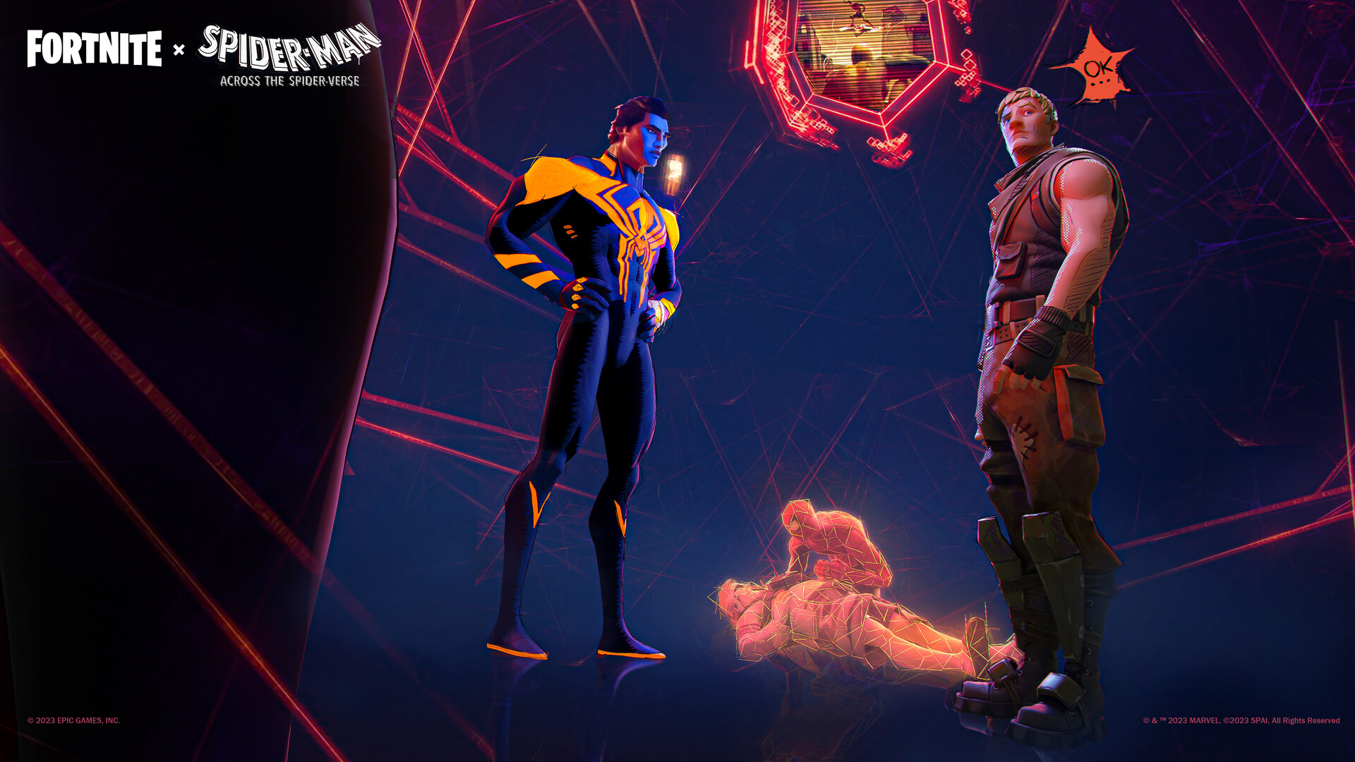 ArtStation - Fortnite - Creative "Jonesy and the Spider-Verse" Render
