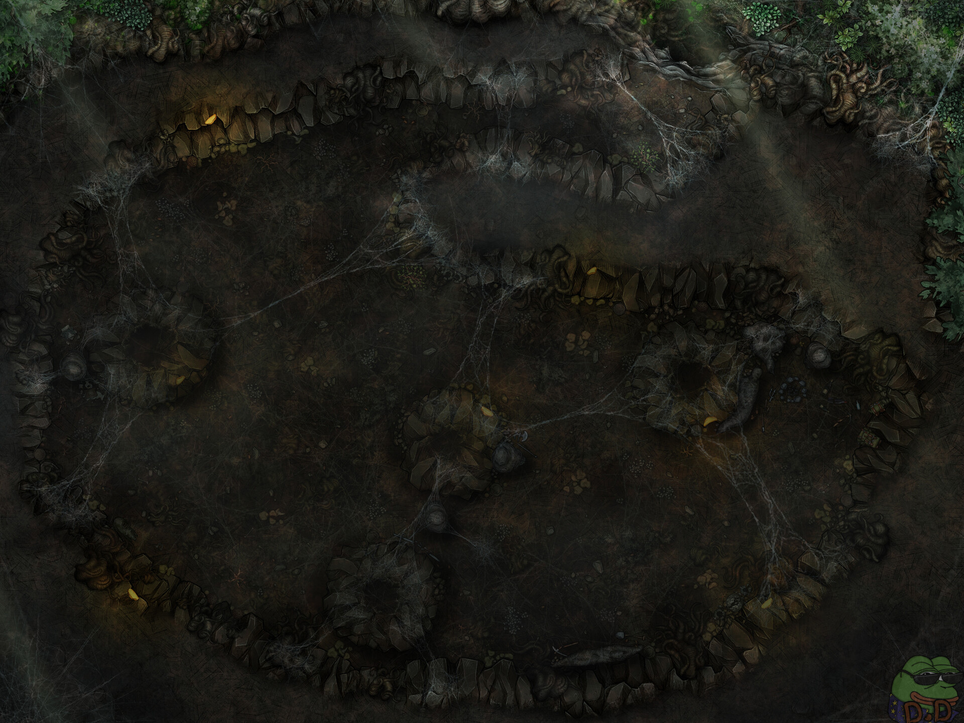 ArtStation - Spider Cave (Day)