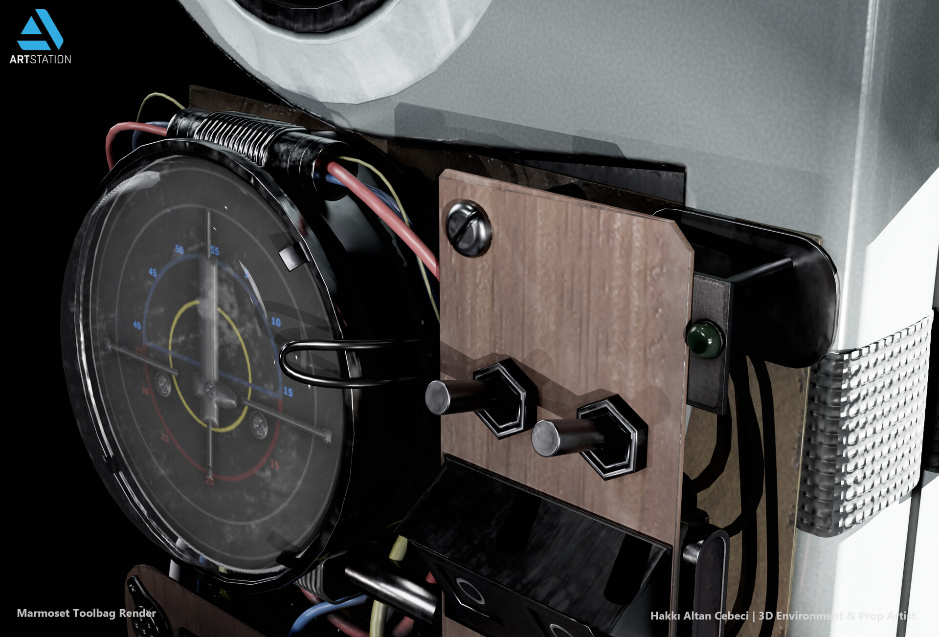 Hakki Altan Cebeci - The Hackamajig | Deathloop Fan Art