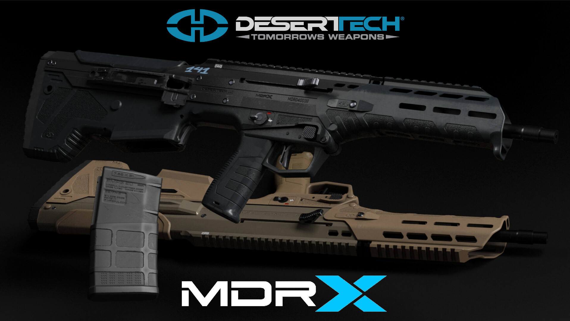 ArtStation - Desert Tech MDRX - [CL] Facility Roleplay