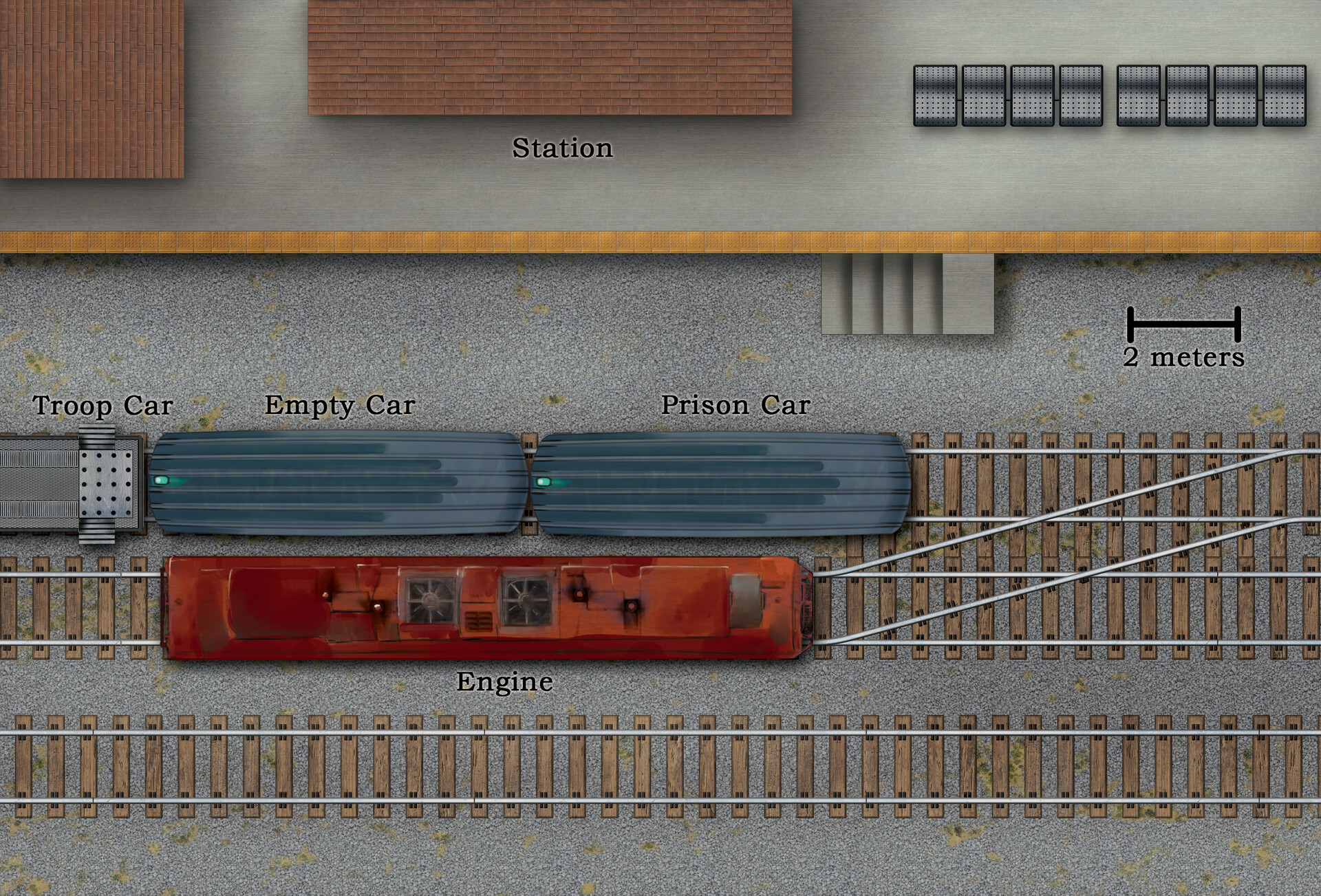 ArtStation - Train Station