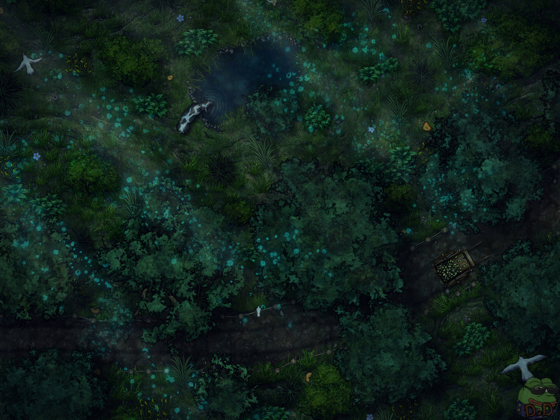 ArtStation - Petunia The Cow (Night)